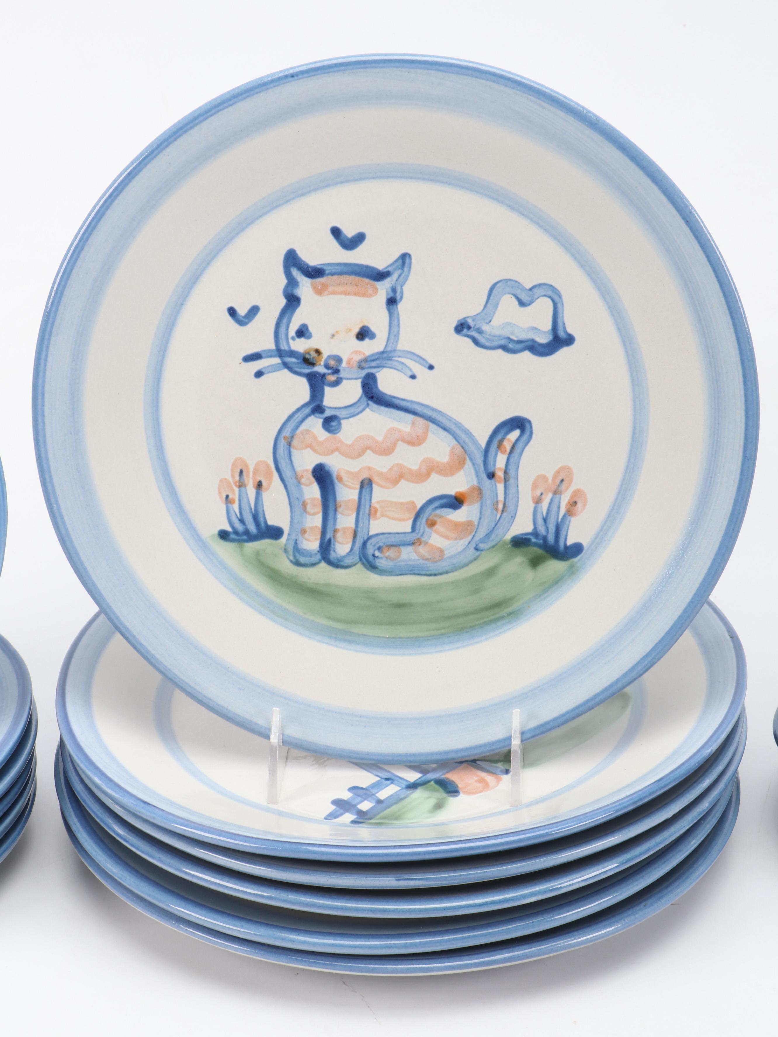 M. A. Hadley Stoneware "Countryside" Dinnerware and Accessories | EBTH