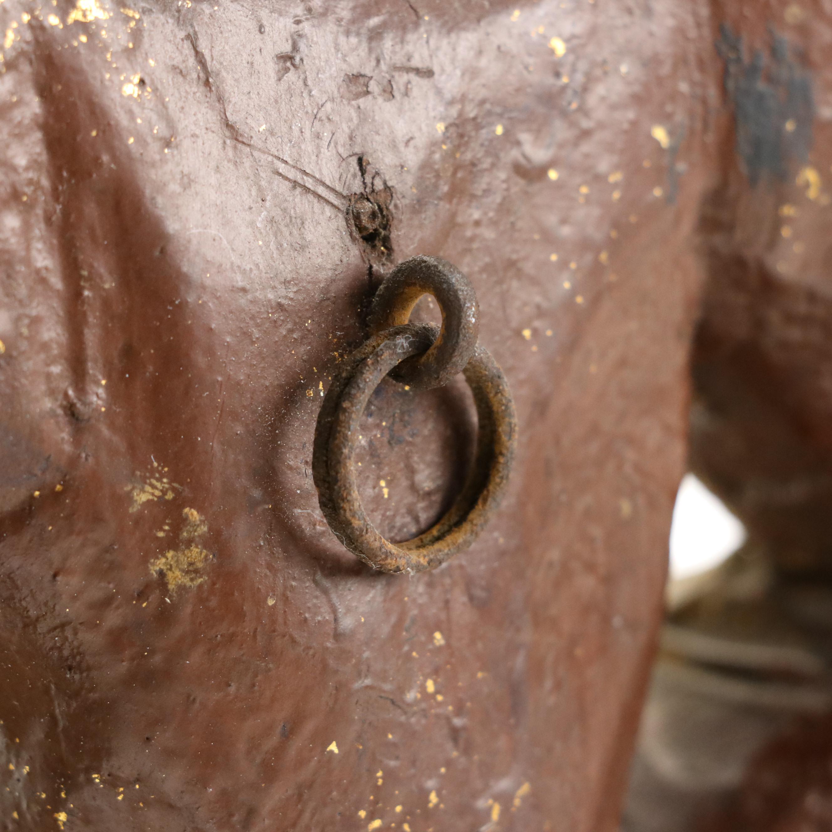 Burmese Embellished Polychrome Wall Hanging Buddha | EBTH
