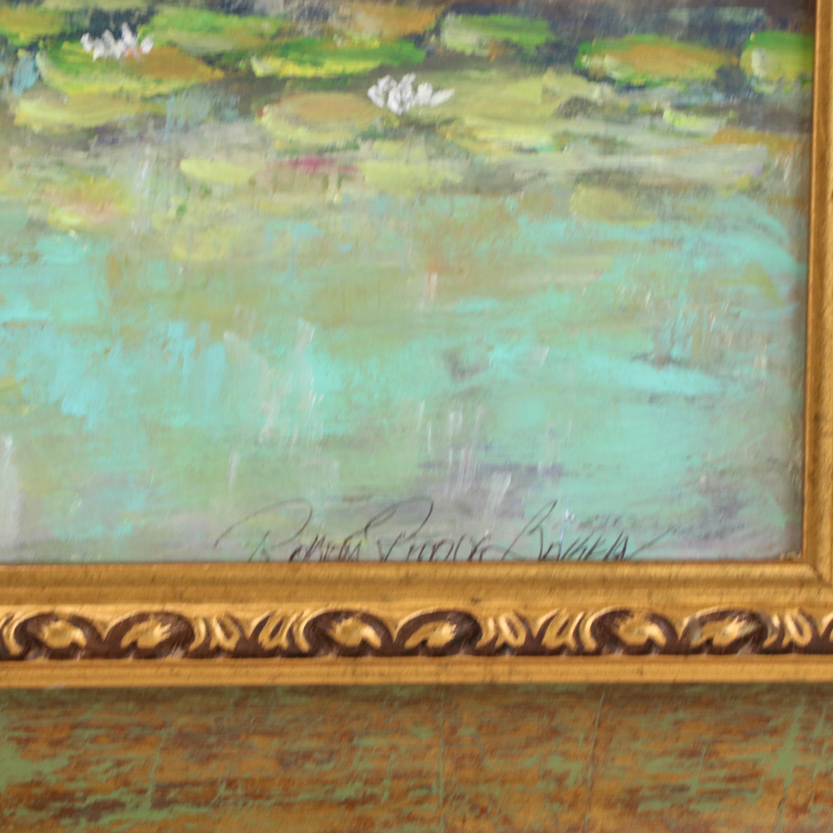 Robert Riddle-Baker Landscape Acrylic Painting "After The Rain," 2023 ...