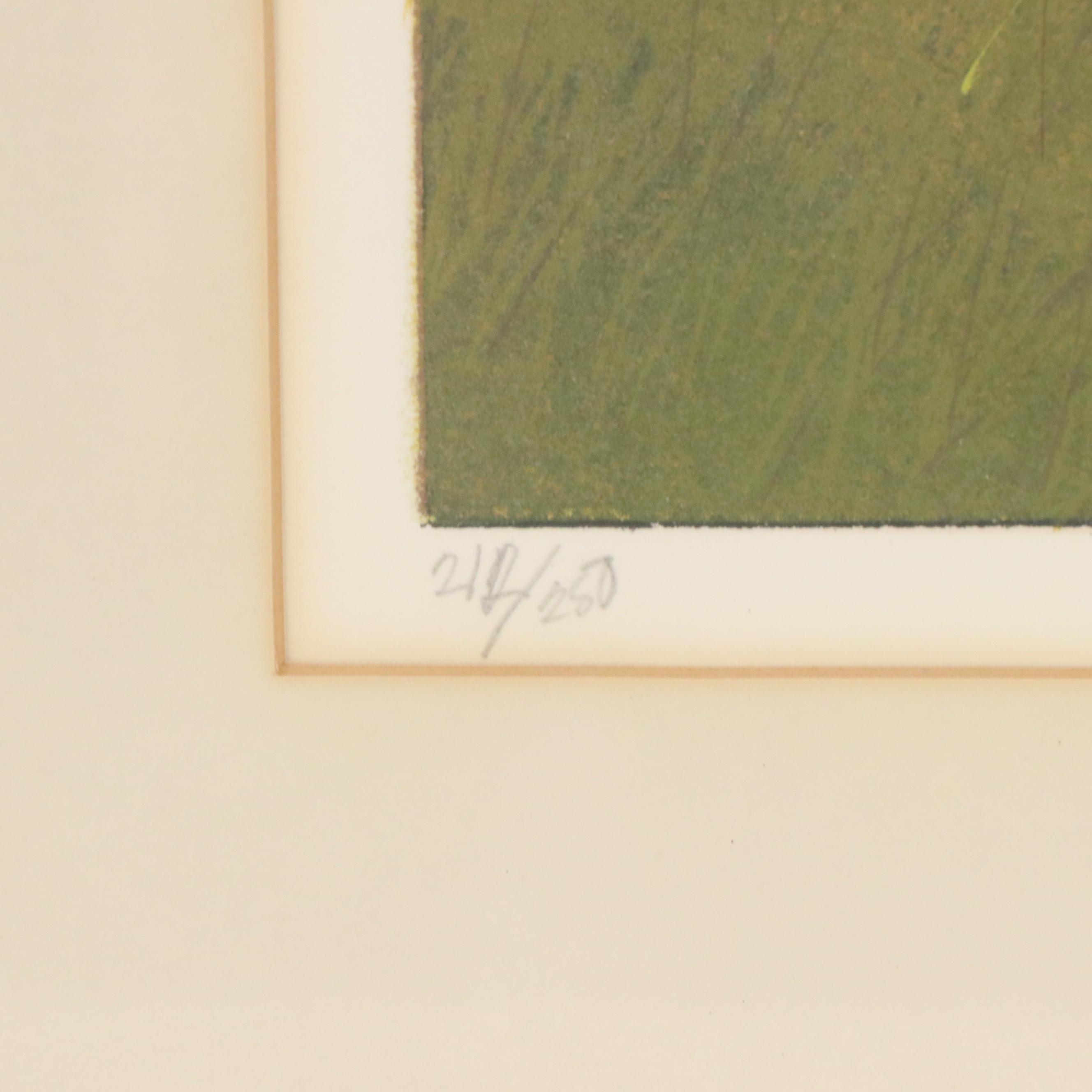 Robert W. Addison Serigraph "Old Farm Wagon" | EBTH