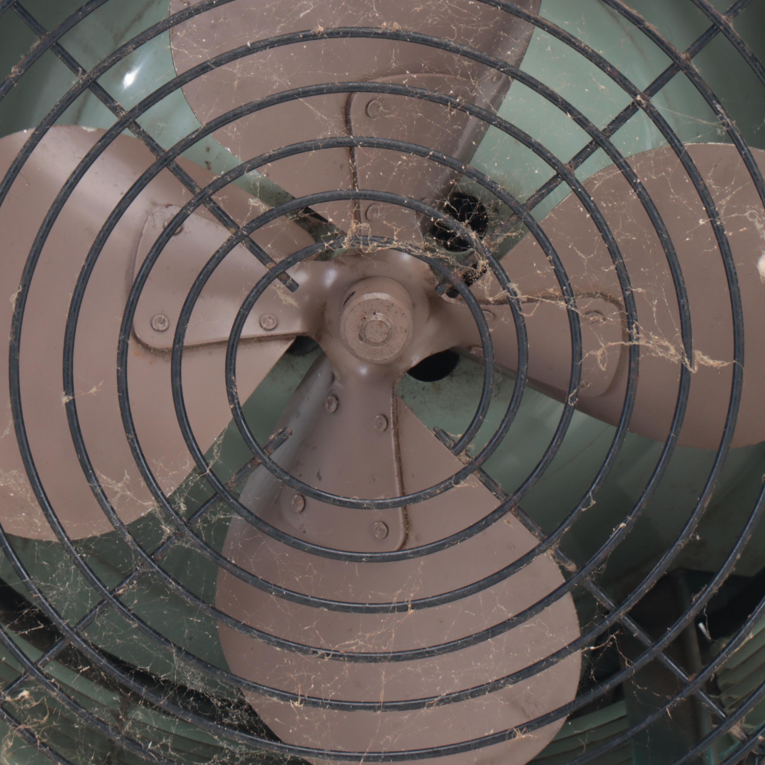 Robbins & Myers Footstool Fan, Mid-20th C. | EBTH