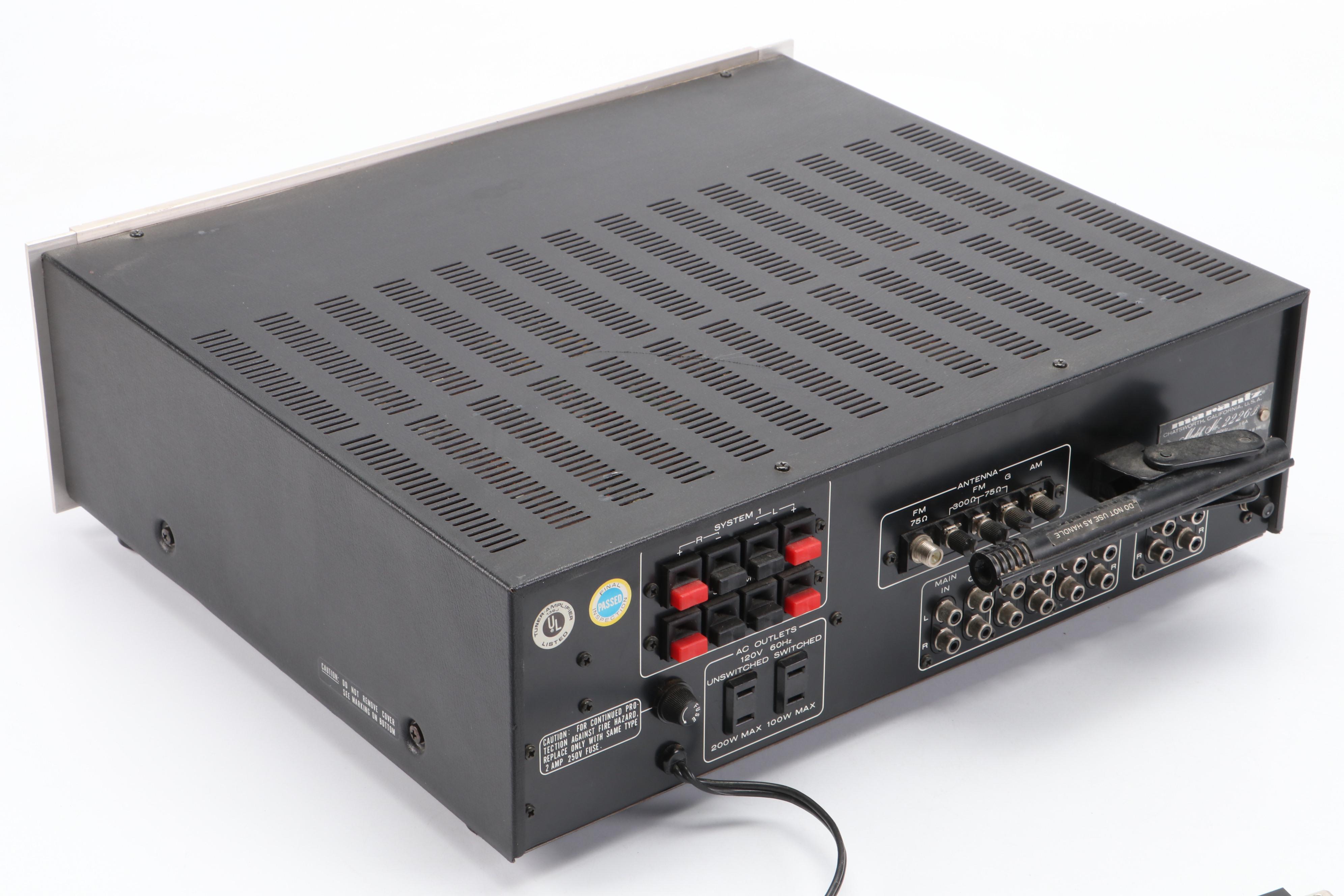 Marantz Model 2226B Stereophonic Receiver, Late 20th Century | EBTH