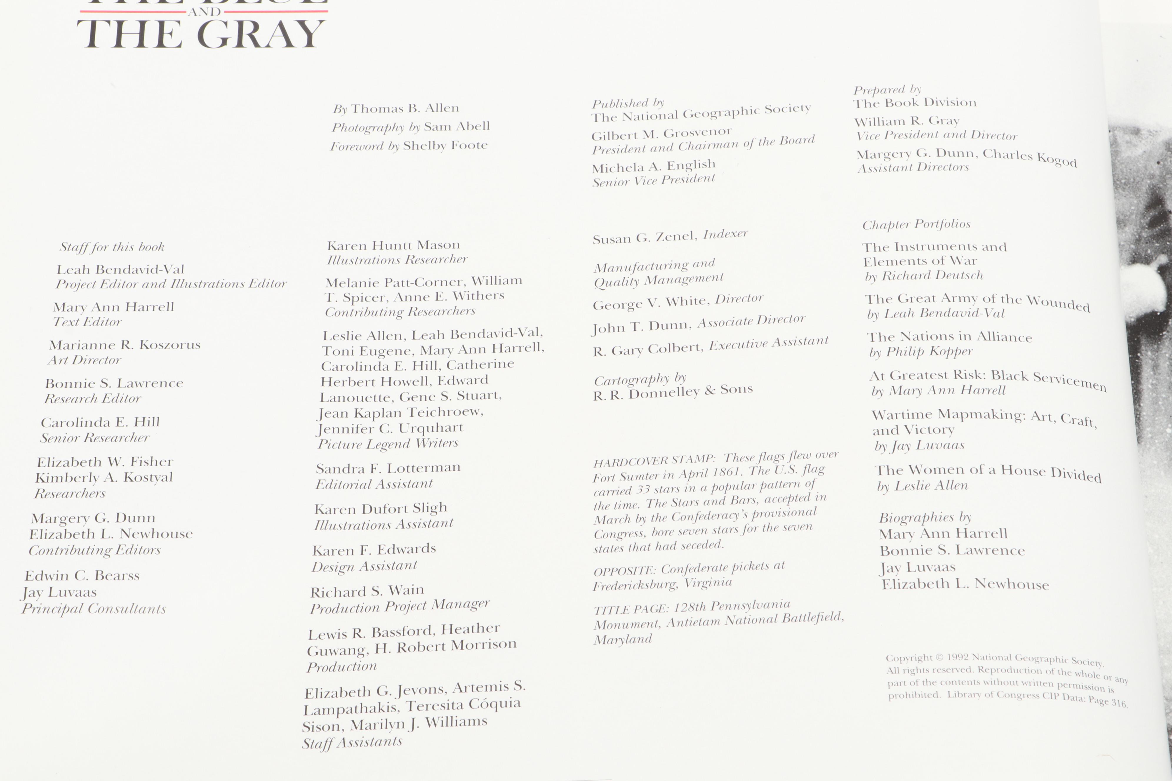 "The Blue and the Gray" by Thomas B. Allen, 1992 | EBTH