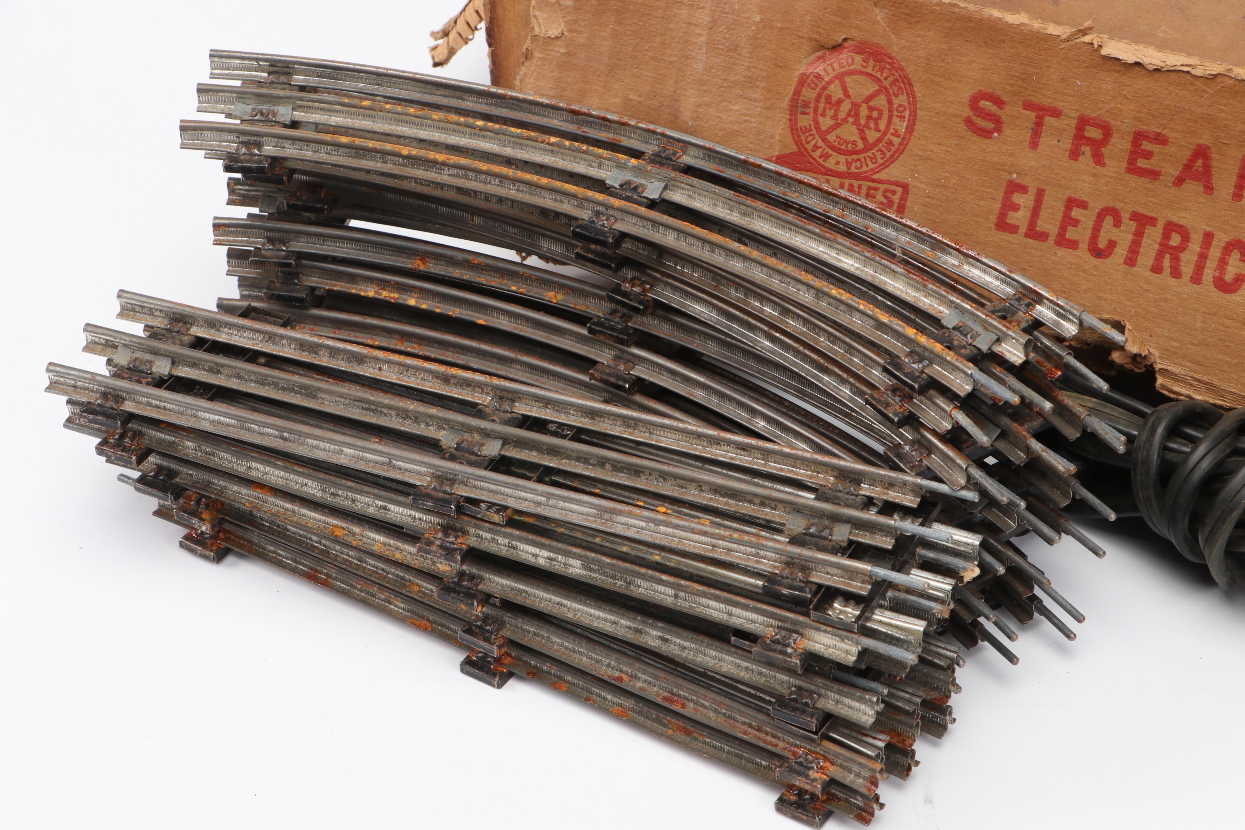 Louis Marc & Co. Stream Line Steam Type Electrical Train Set, Mid-20th ...