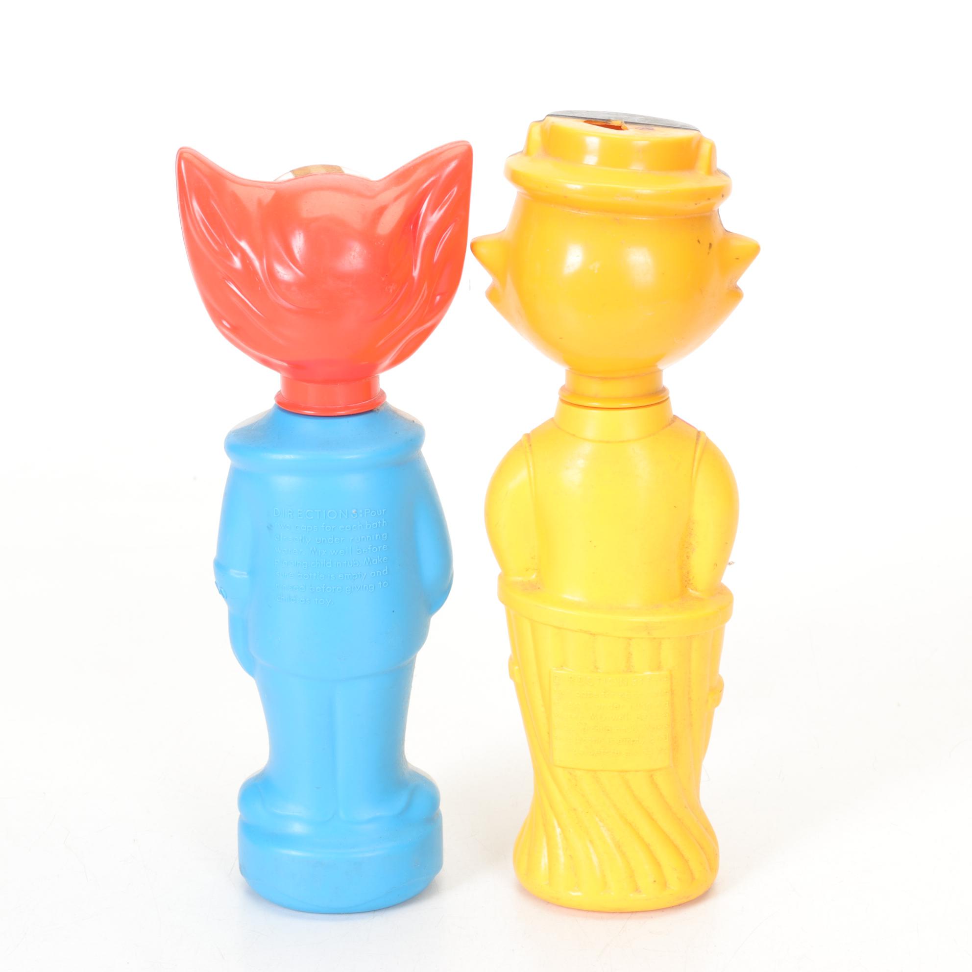 Soaky Collection of Cartoon Bubble Bath Bottles Featuring "Smokey Bear ...