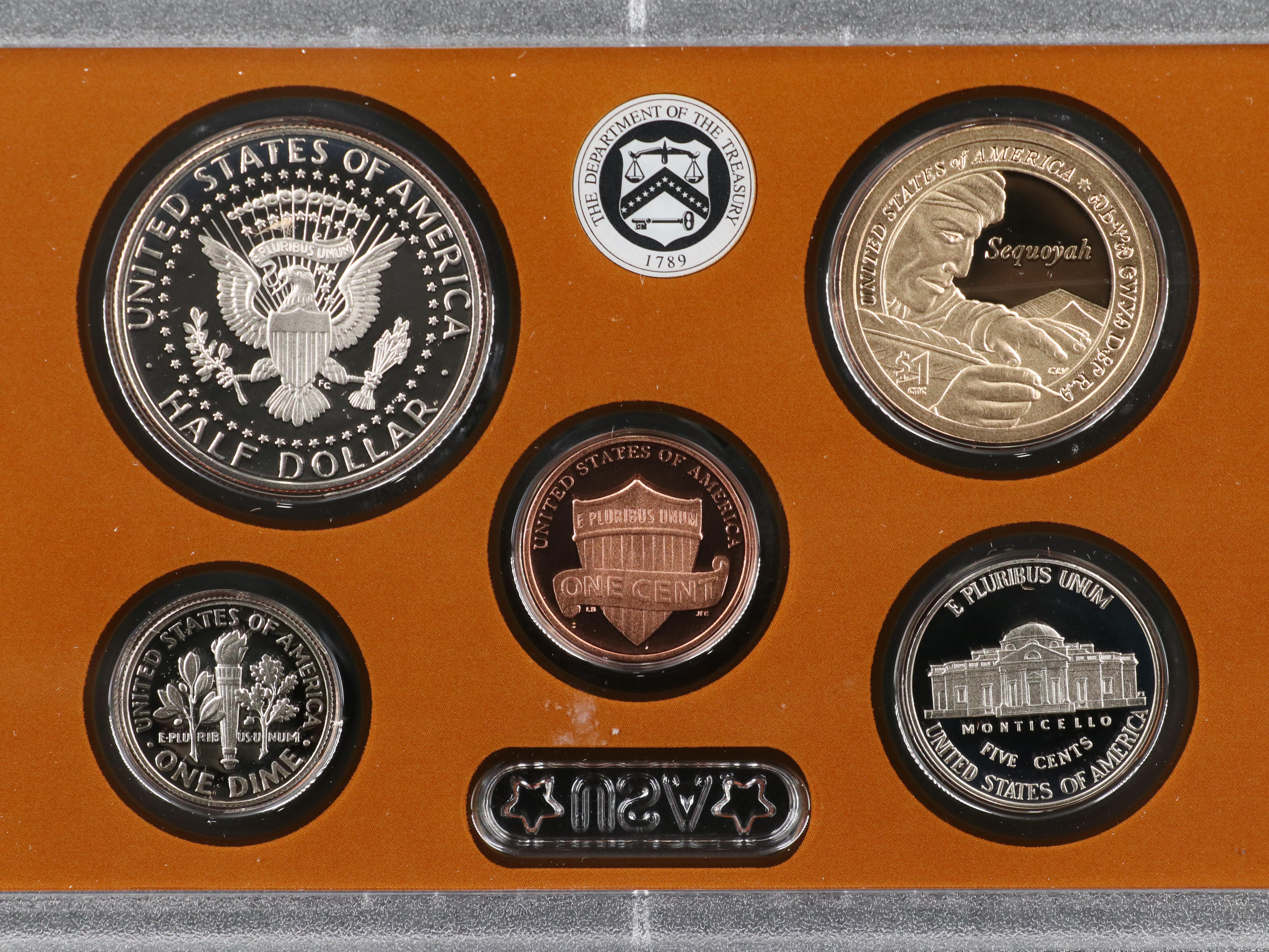 Five Different Modern U.S. Proof Sets 2013, 2014, 2015, 2016, and 2017 | EBTH