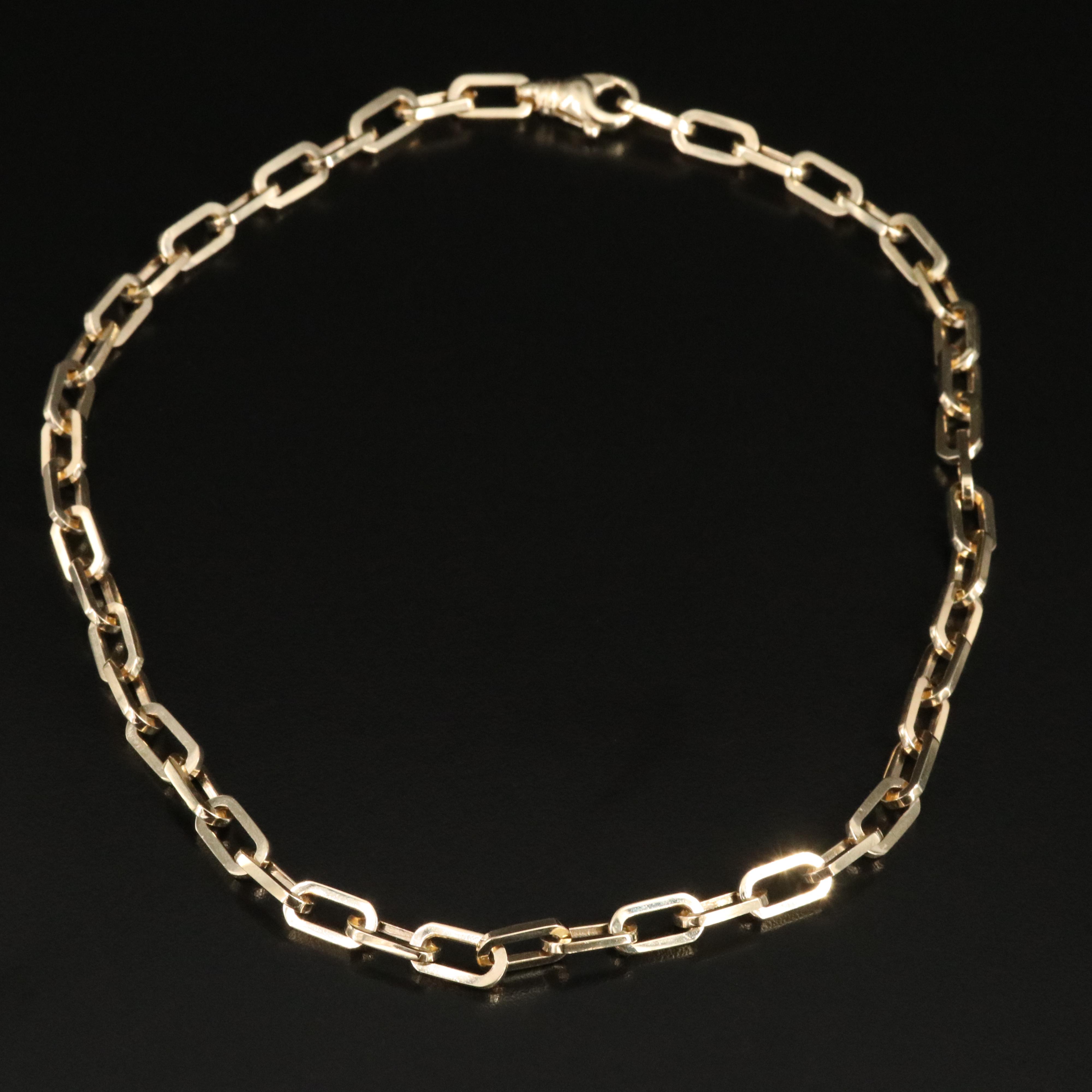 14K Cable Chain Necklace | EBTH