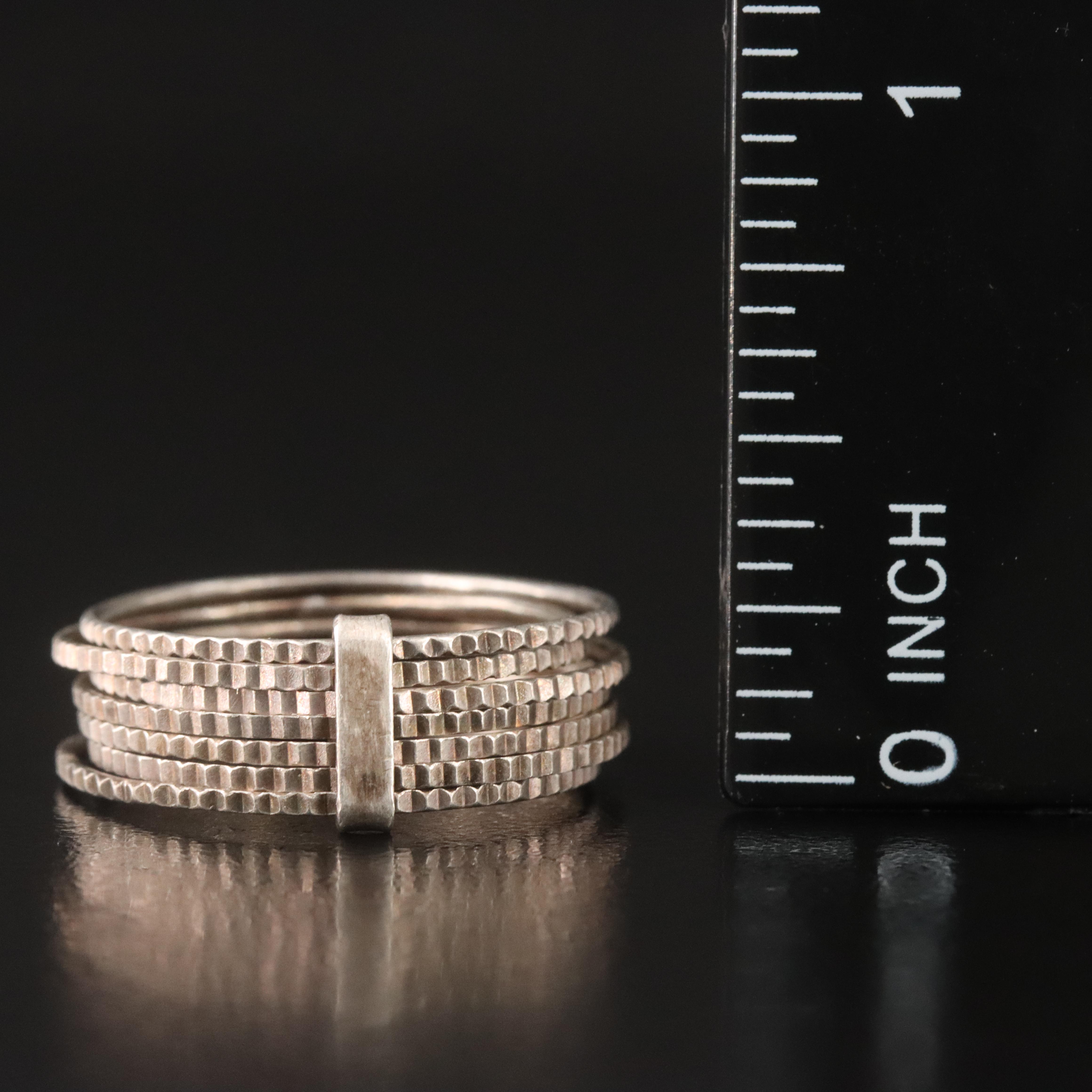 Sterling Stacking Bands | EBTH