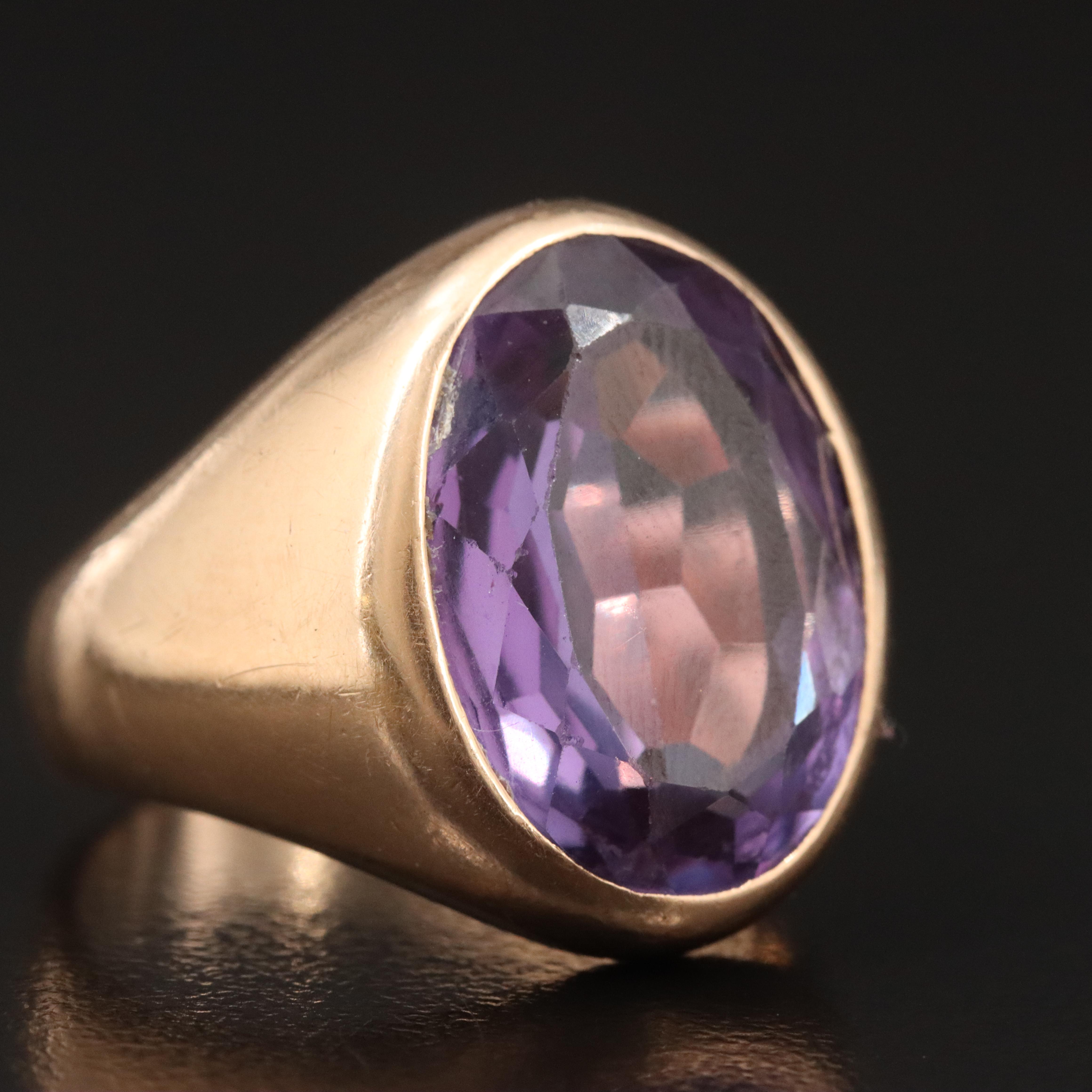 14K Color Change Sapphire Ring | EBTH