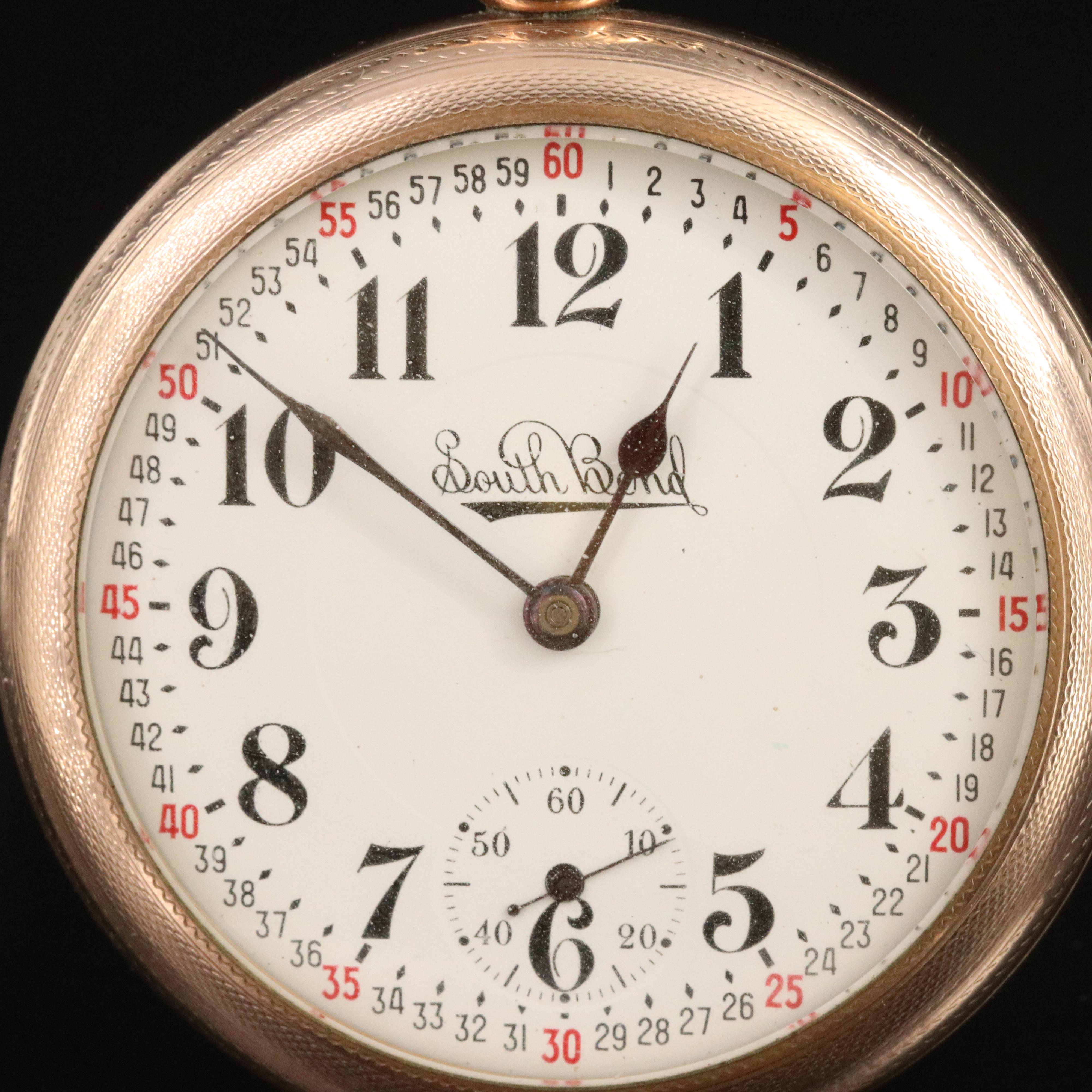 South Bend Watch Co. "Studebaker" Pocket Watch | EBTH