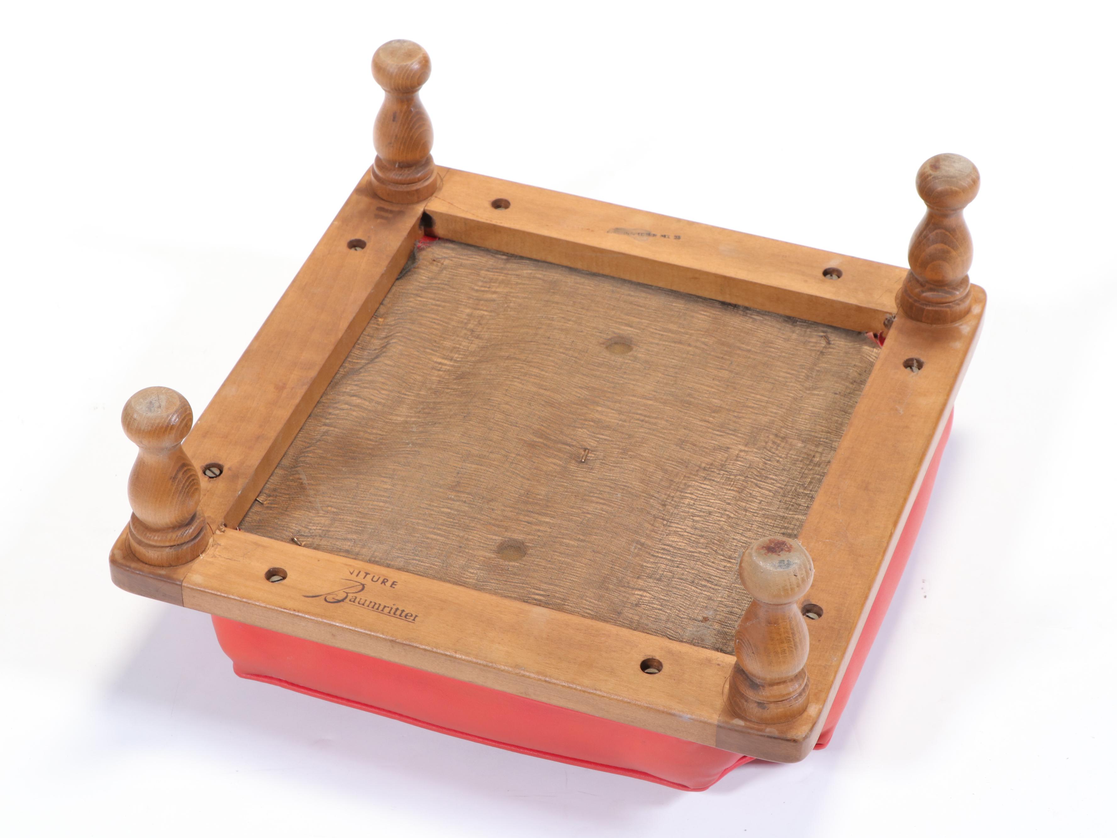 Baumritter Mid-Century Style Stacking Low Stools, Mid to Late 20th ...