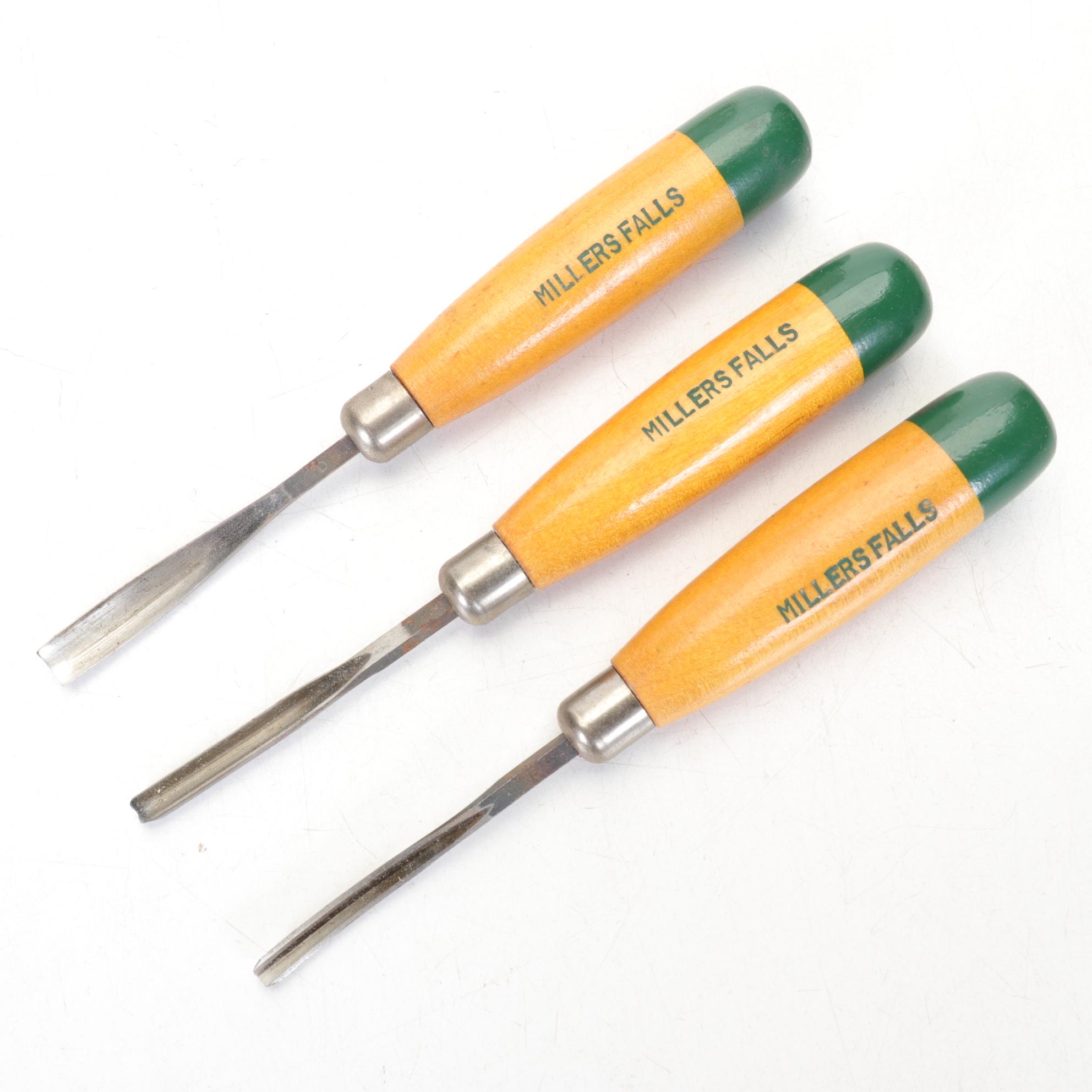 Millers Falls Wood Carving Tool Set | EBTH