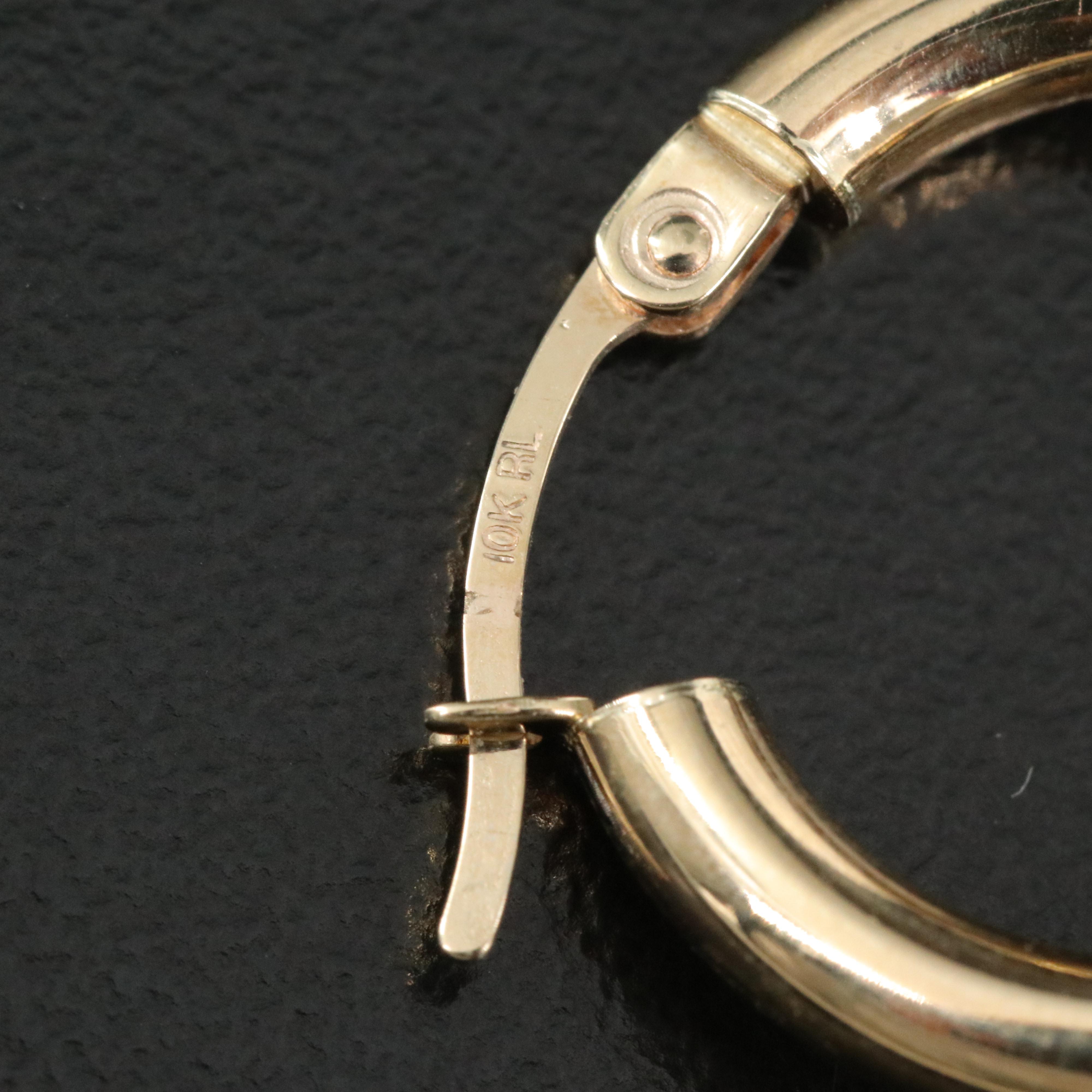 10K Flower Hoops | EBTH