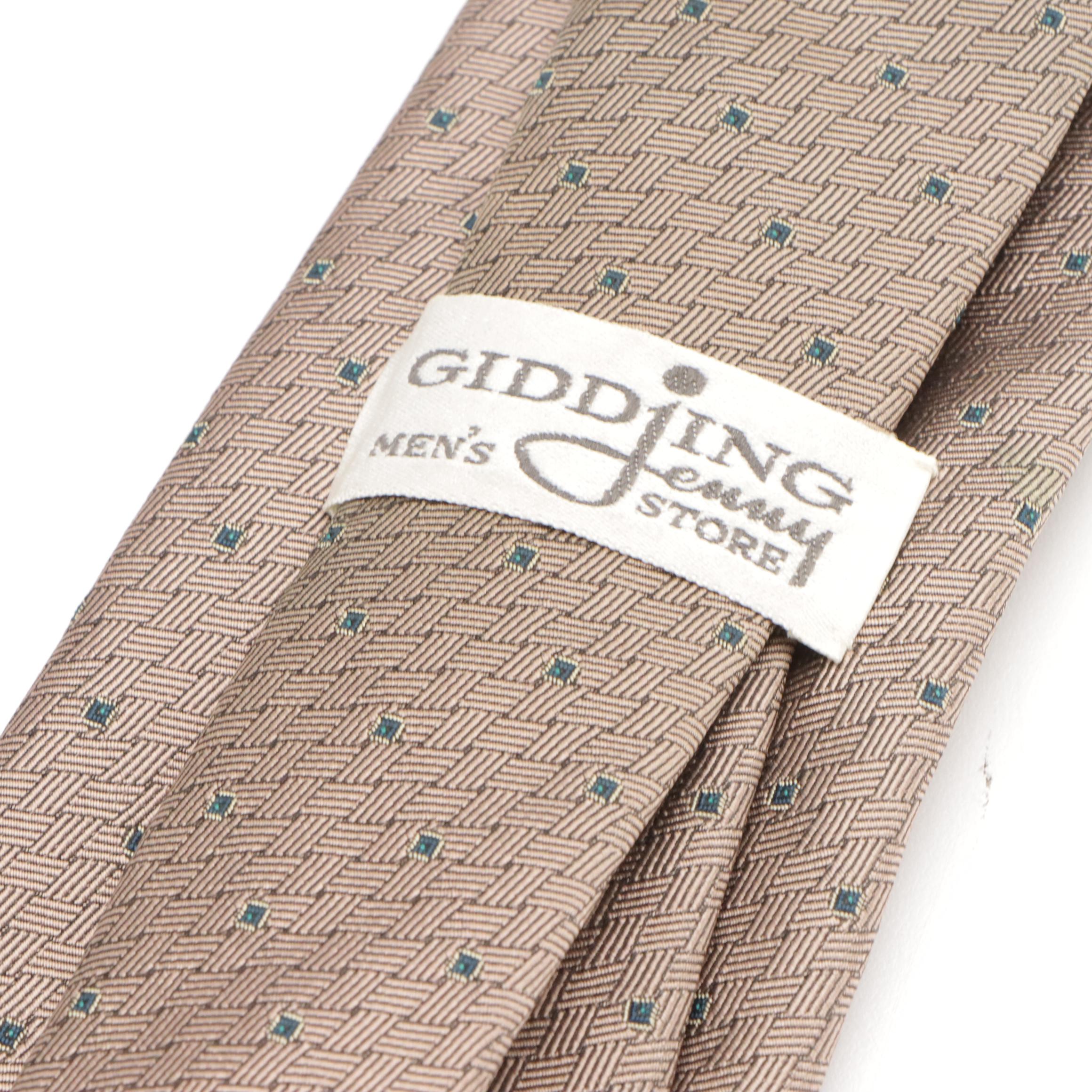 Robert Talbott for Gidding Jenny Men's Shop Patterned Silk Neckties | EBTH