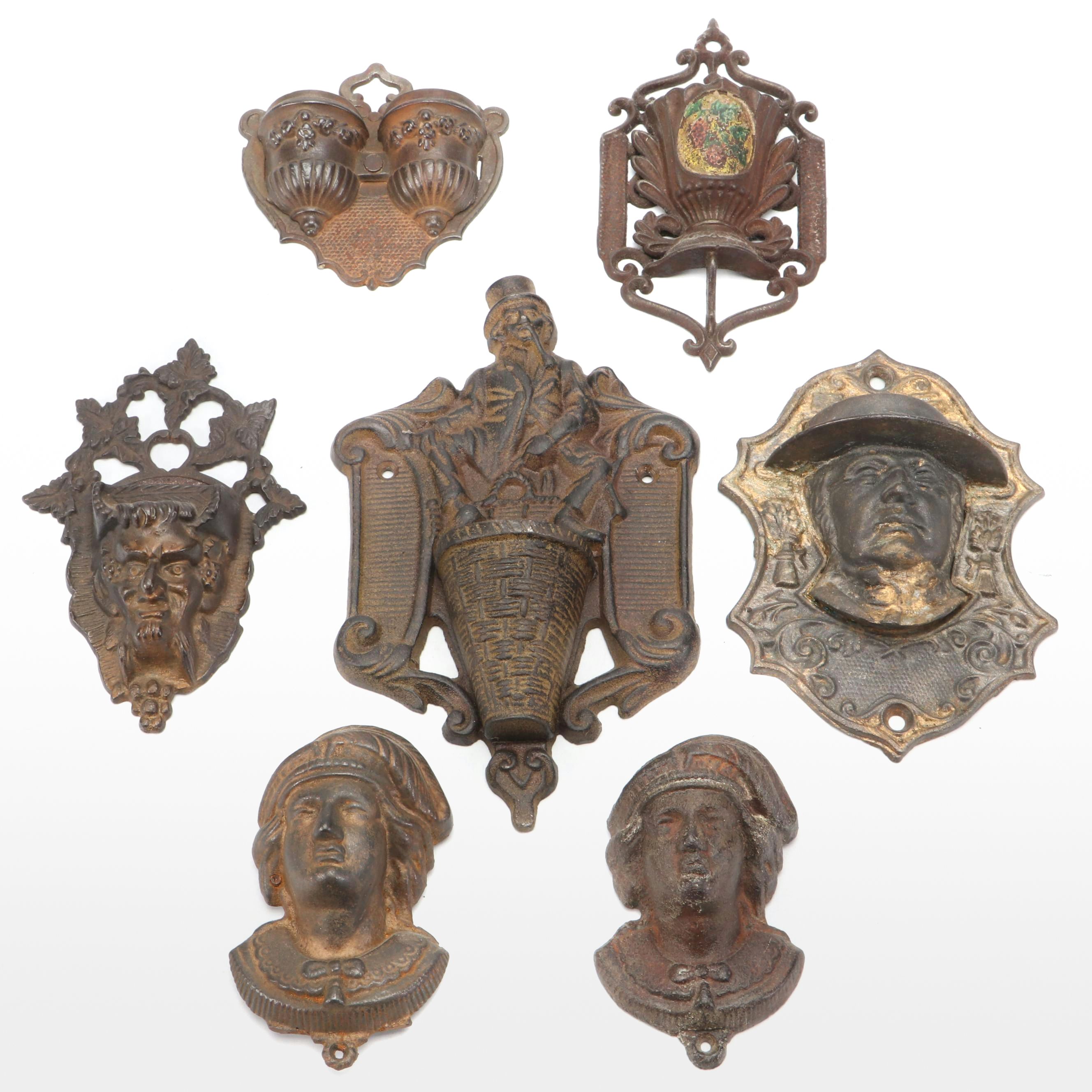 Americana, Victorian and Rococo Style Cast Metal Match Safes | EBTH