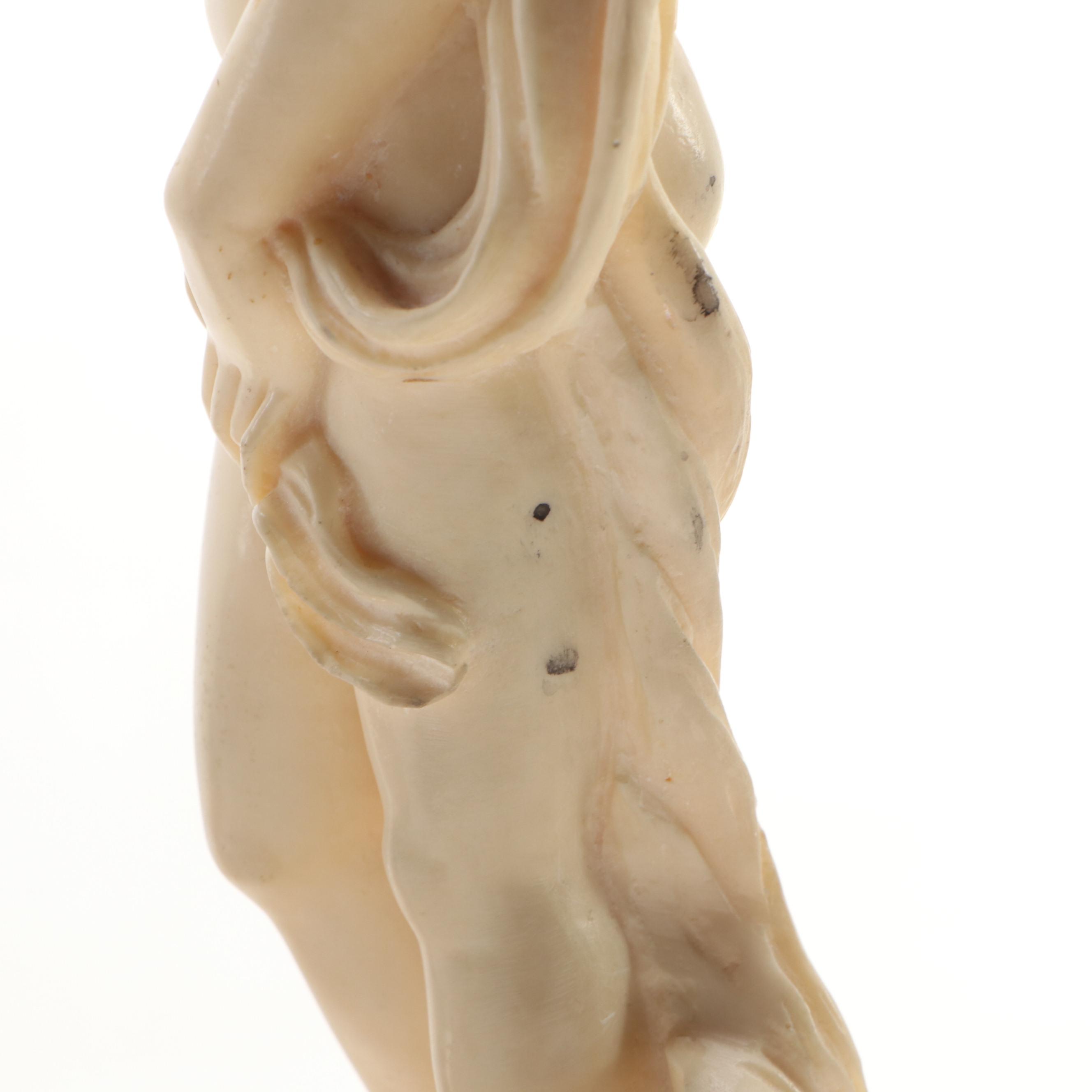 A. Santini Composite Figure After Botticelli's "Birth of Venus" with ...