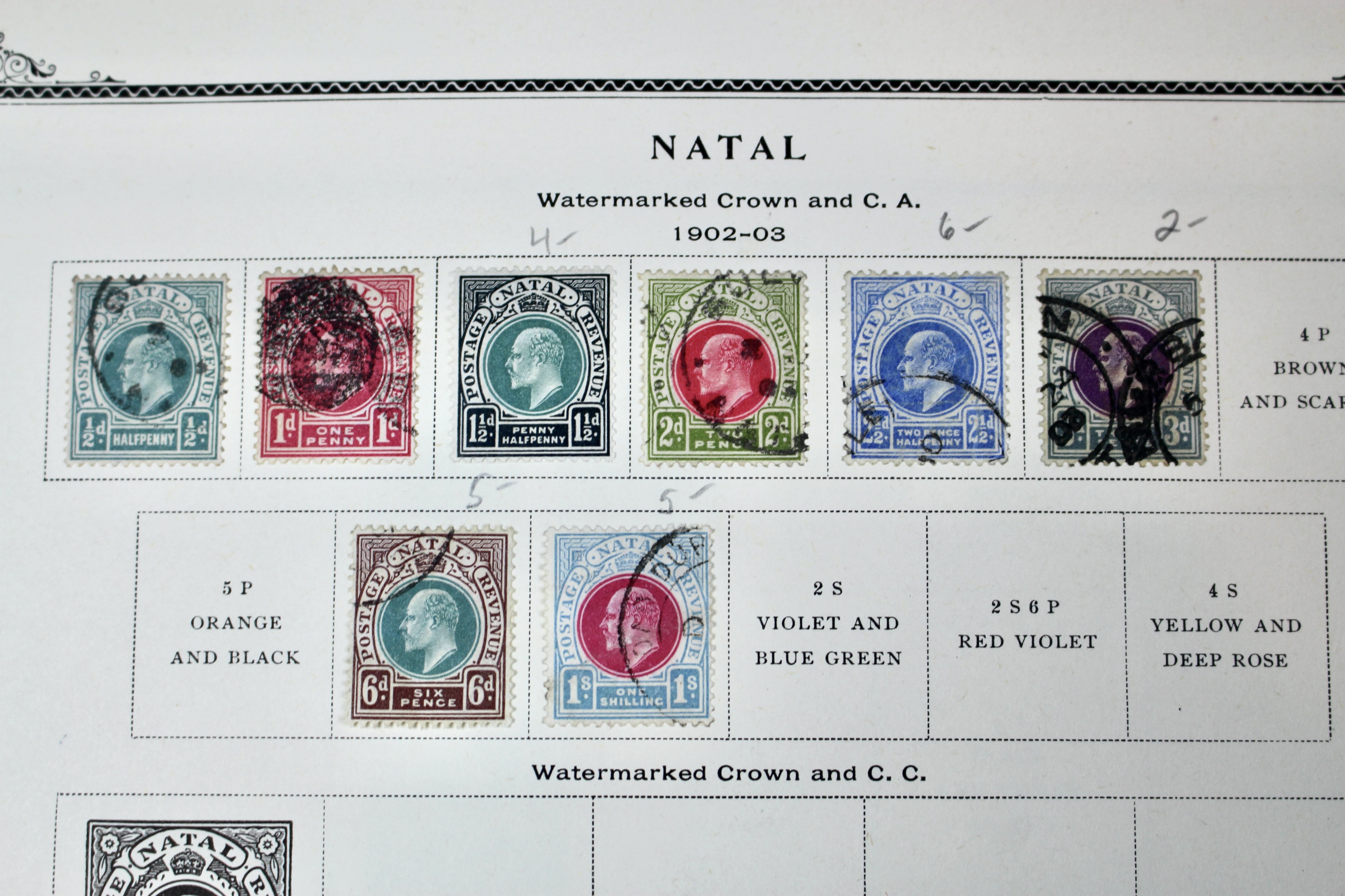 Early Natal Stamp Collection | EBTH