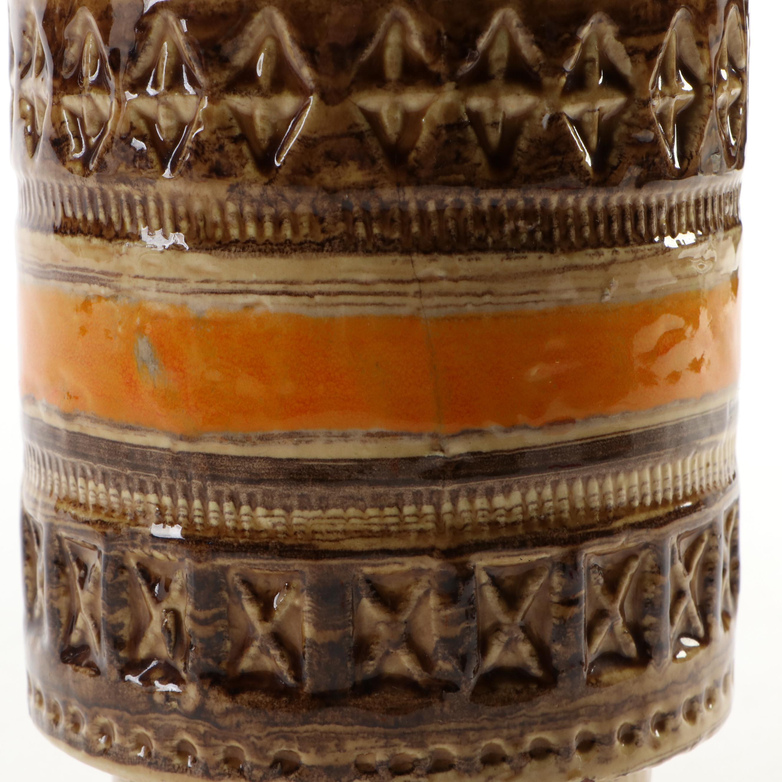 Bitossi Rimini Style Sahara Glaze Art Pottery Vase | EBTH