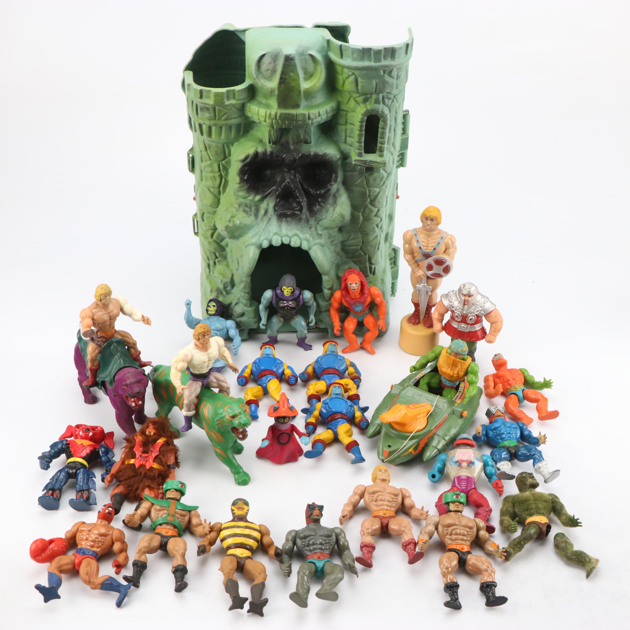 Mattel Castle Grayskull with He-Man and Other Action Figures | EBTH