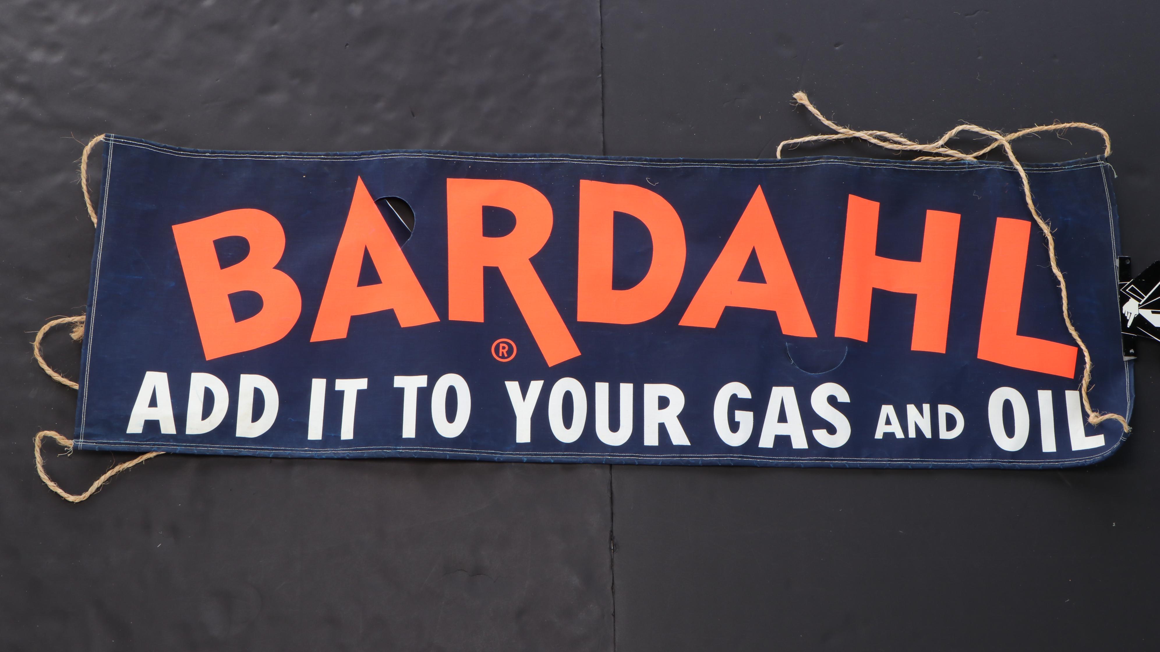 Bardahl Oil Advertising Banner with Posters, Decals and Sign | EBTH