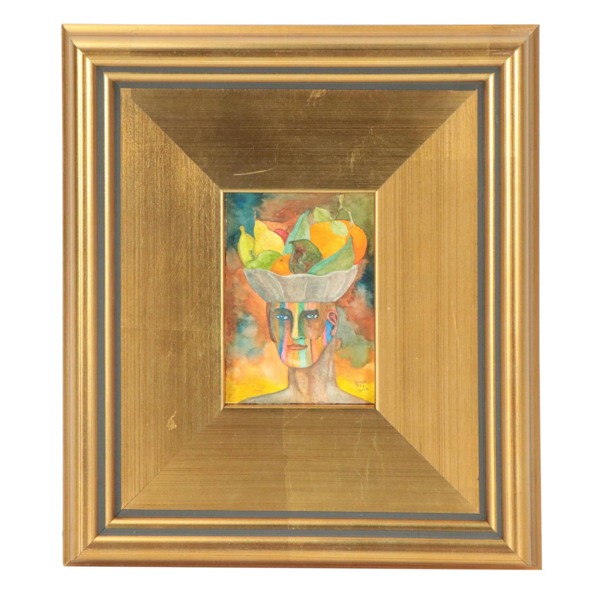 Joseph Ray York Surrealist Oil Painting "The Opotheosis of Cook," 2019 ...