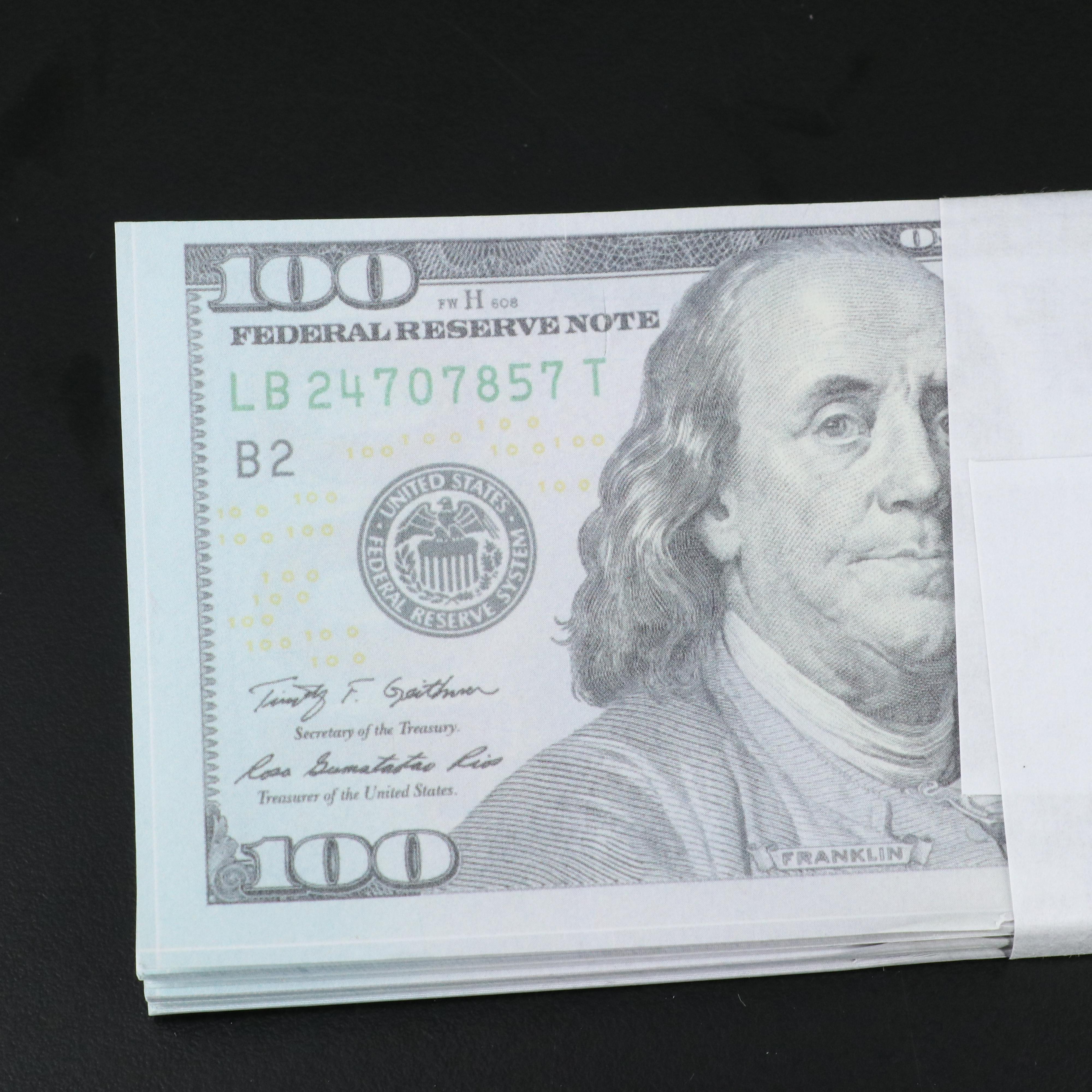 One-Ounce Fine Silver Round and 1,000 Stage/Movie Prop Banknotes | EBTH