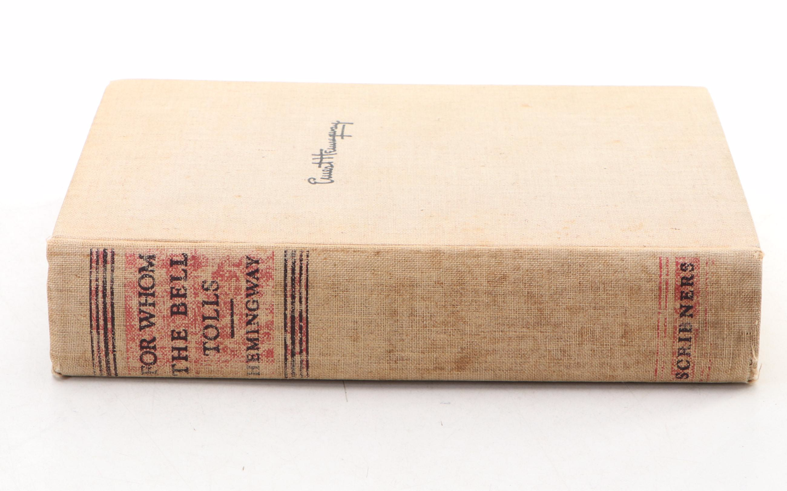First Edition "For Whom the Bell Tolls" by Ernest Hemingway, 1940 | EBTH