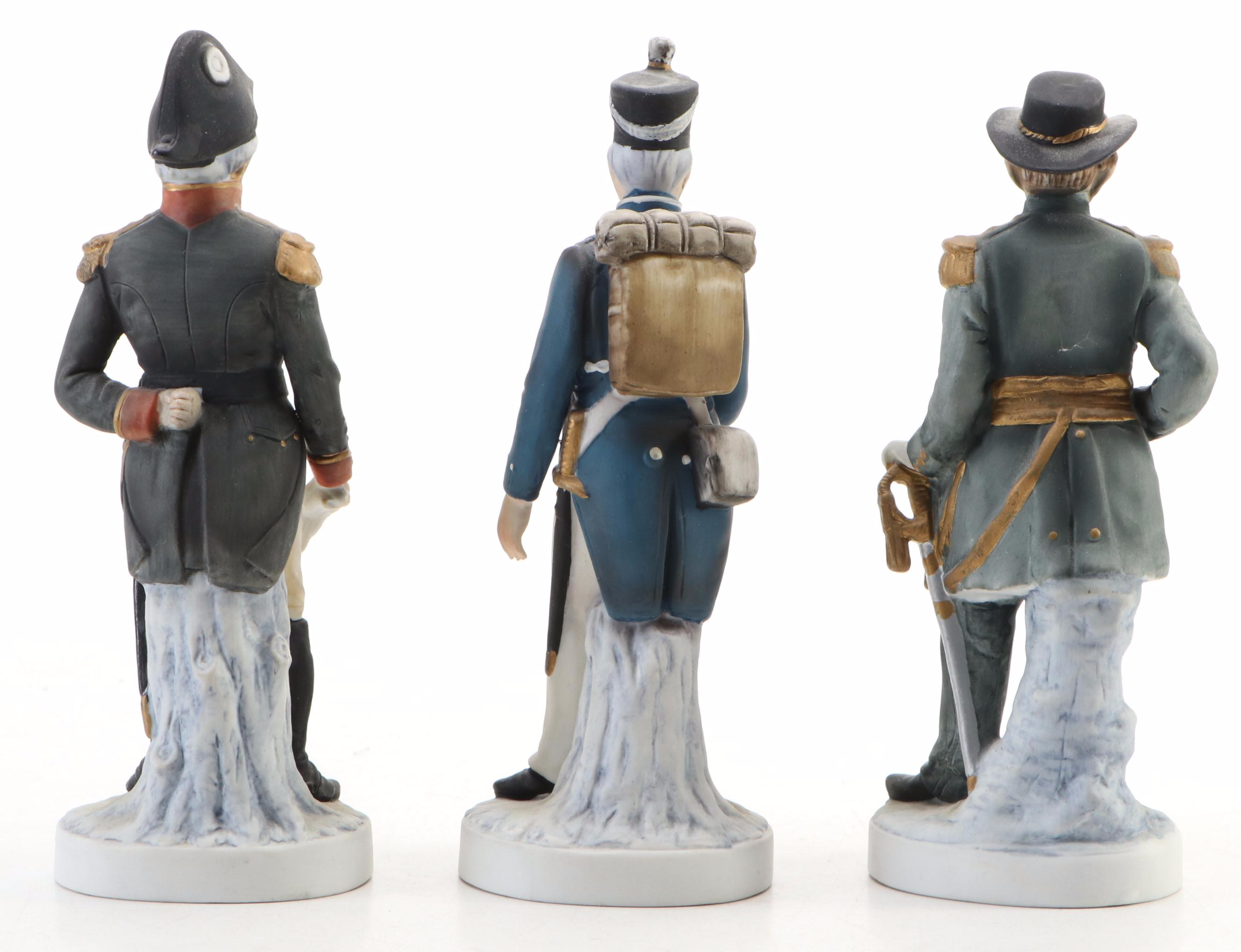 Lefton China Hand-Painted Porcelain Soldier Figurines | EBTH