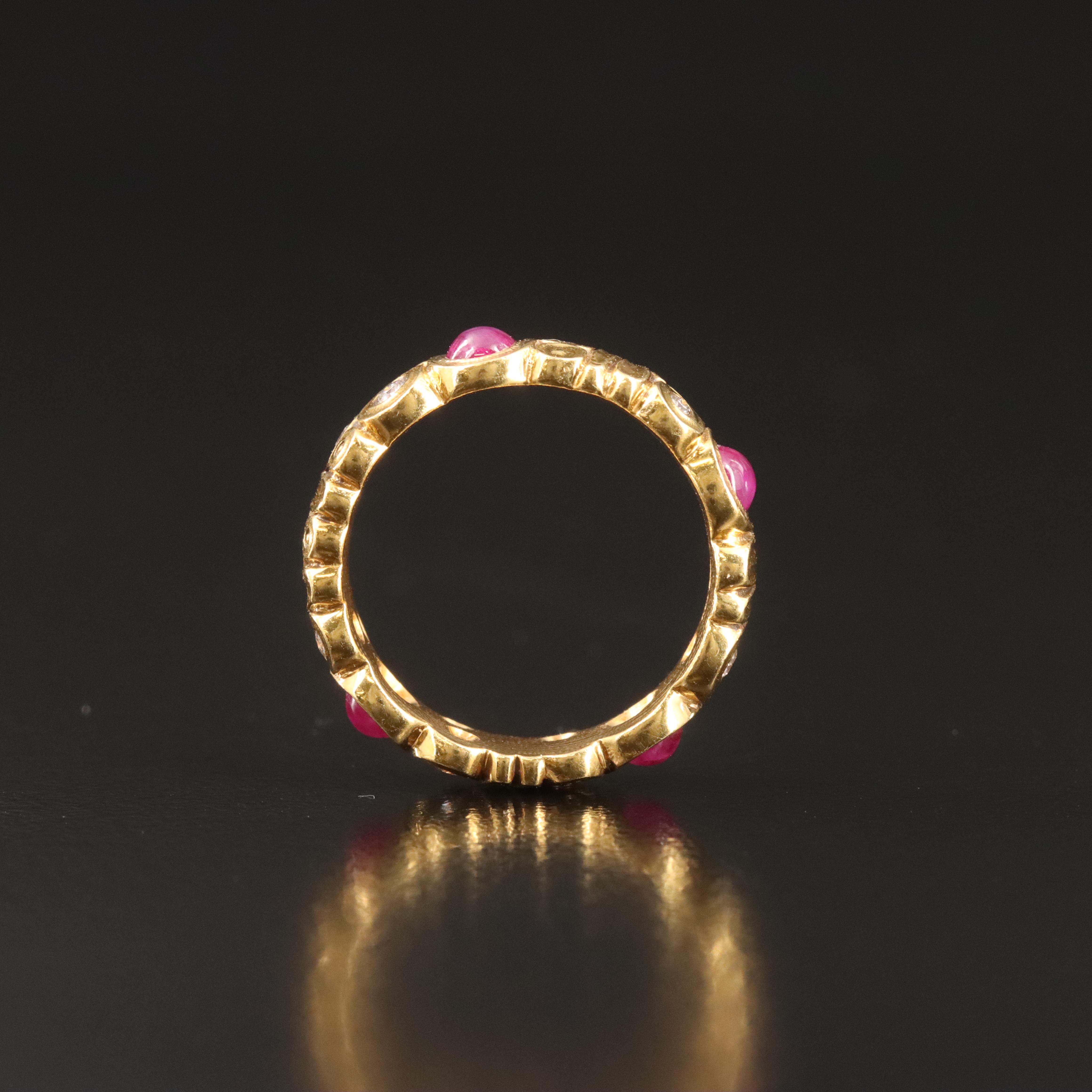 Alex Sepkus 18K Ruby and Diamond Band | EBTH