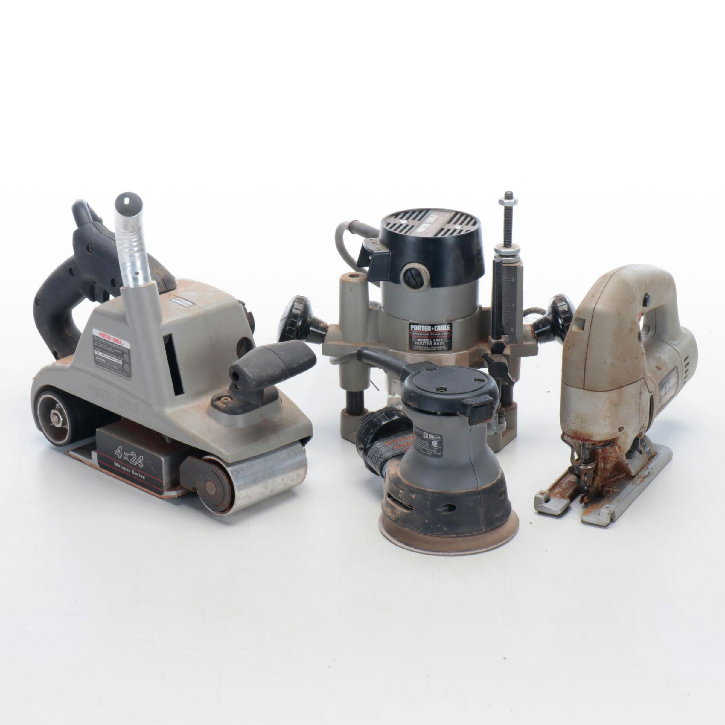Porter-Cable Router Base, Belt Sander with Dust Pick-Up, and More Power ...