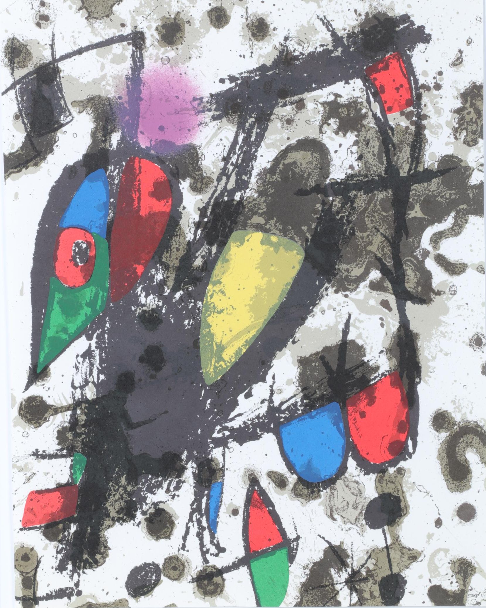 Joan Miró Color Lithograph From "Lithographs II," 1975 | EBTH