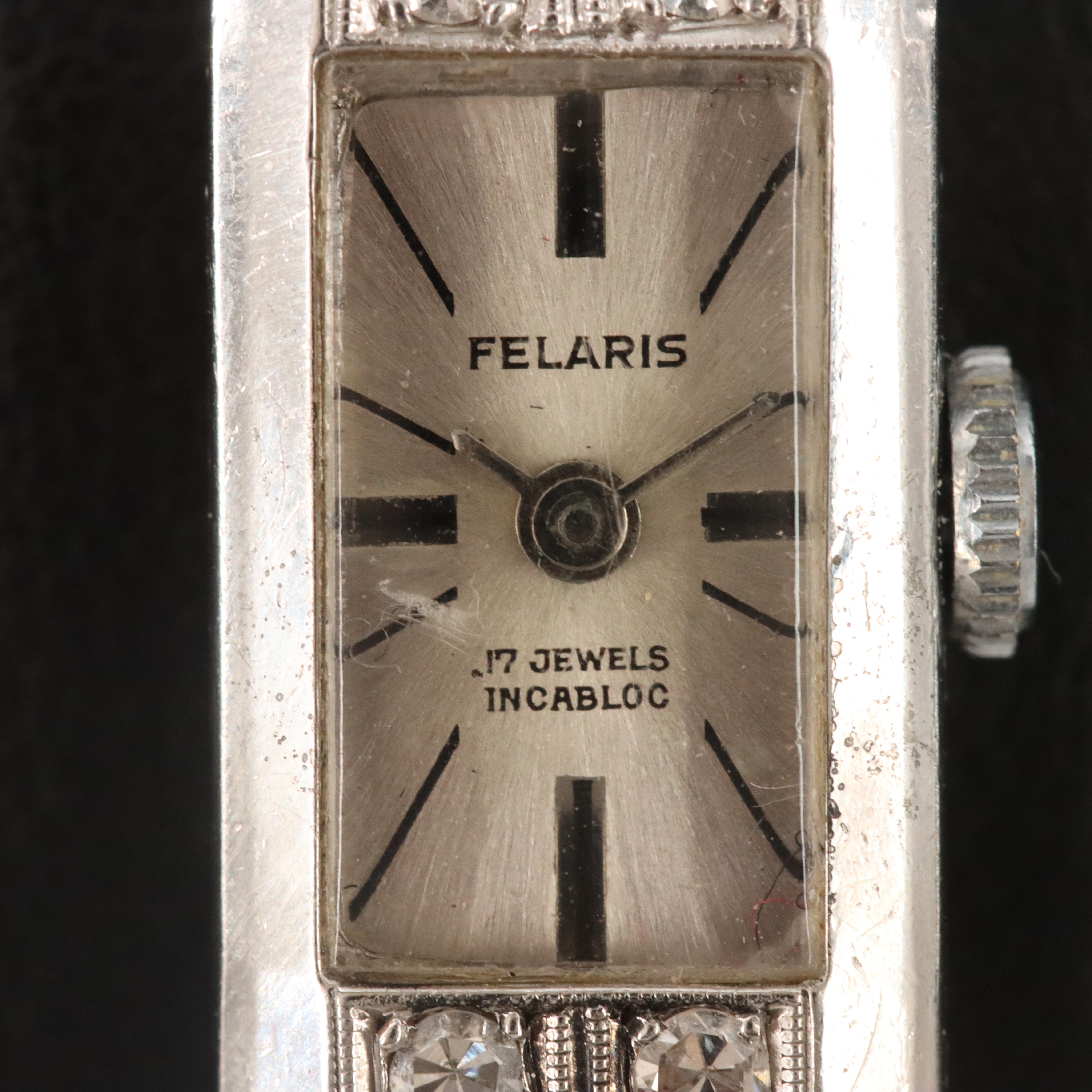 Platinum and 18K Felaris Diamond Watch | EBTH