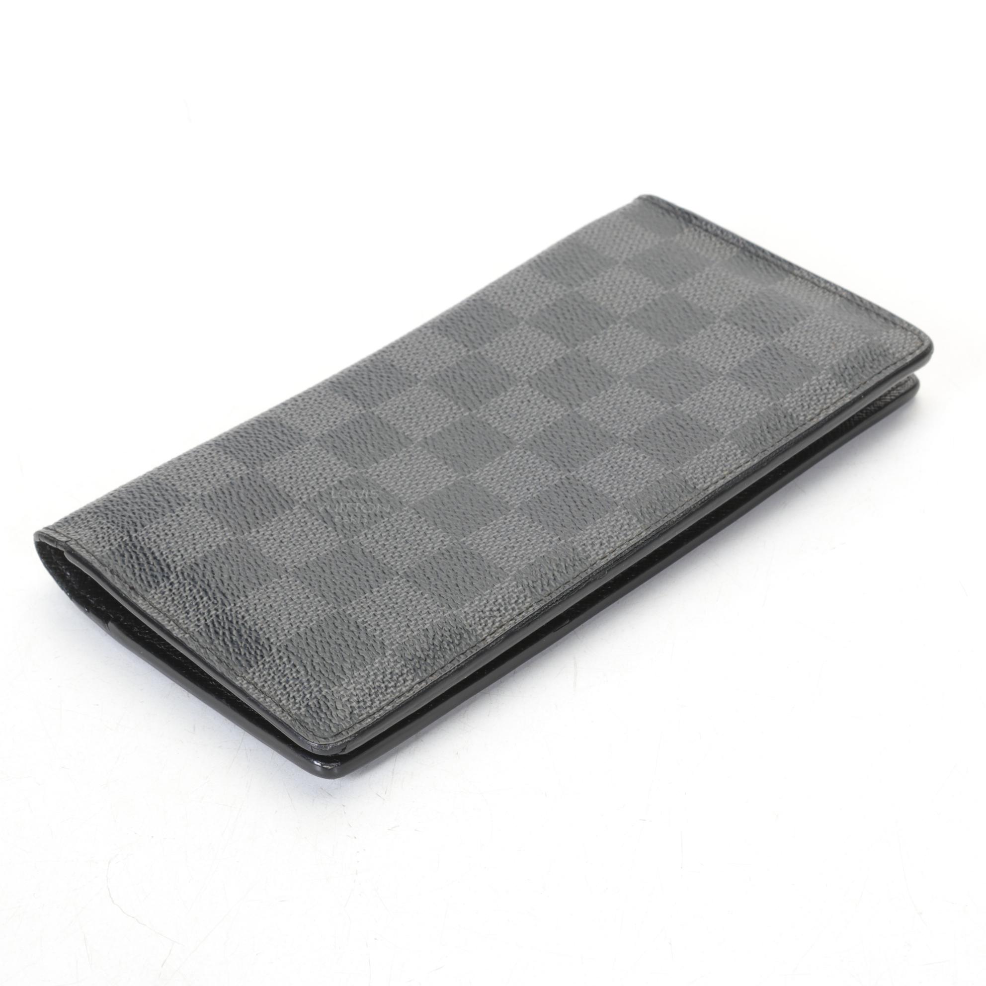 Louis Vuitton Damier Graphite Coated Canvas Brazza Wallet | EBTH
