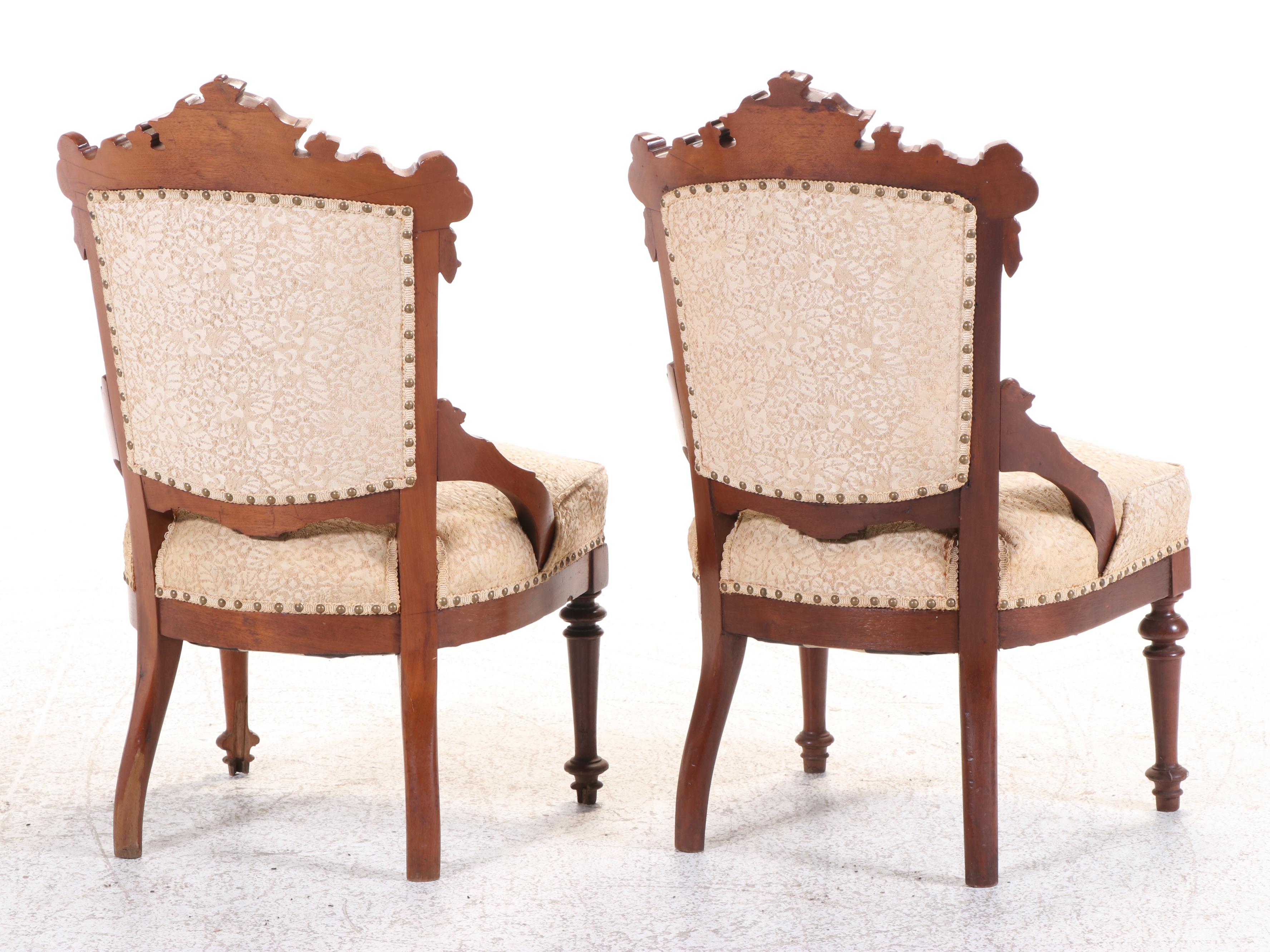Eastlake Style Parlor Set, Late 19th Century | EBTH