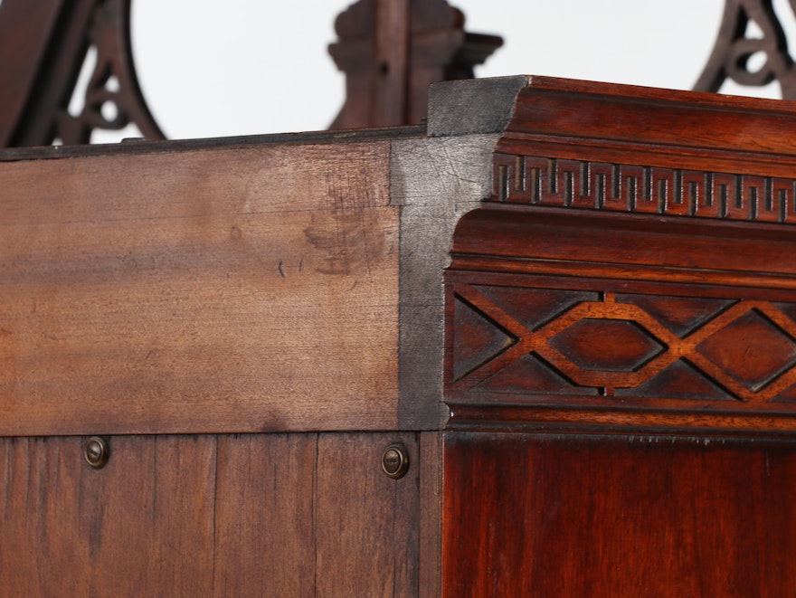 Kindel Chippendale Style Mahogany Highboy, Early to Mid-20th Century | EBTH Kindel Chippendale Style Mahogany Highboy, Early to Mid-20th Century | EBTH