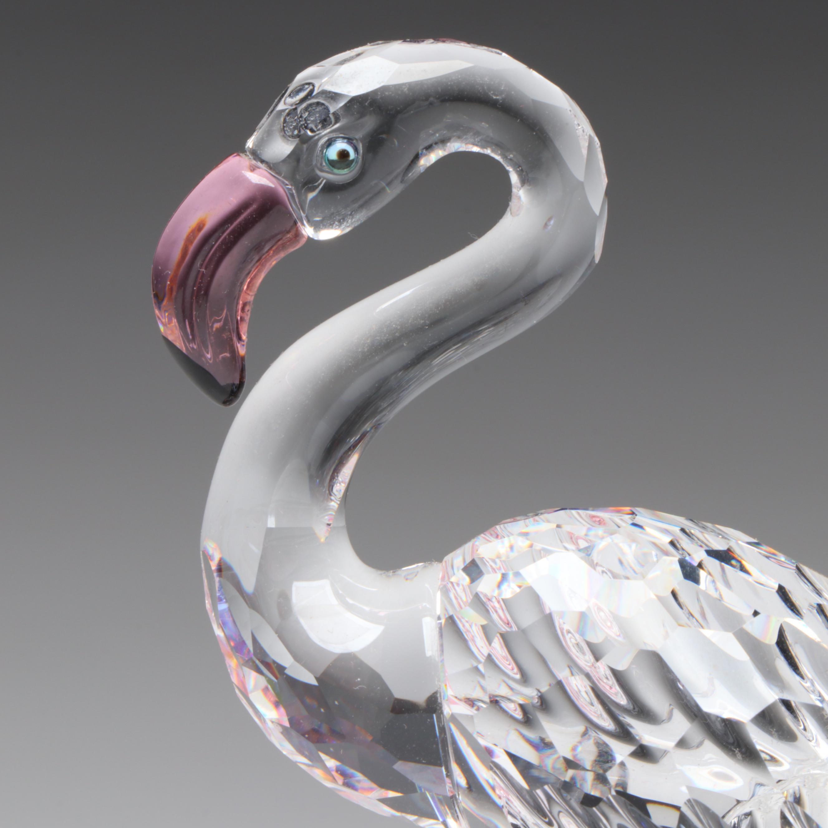 Swarovski Crystal Pink and Clear "Flamingo" | EBTH