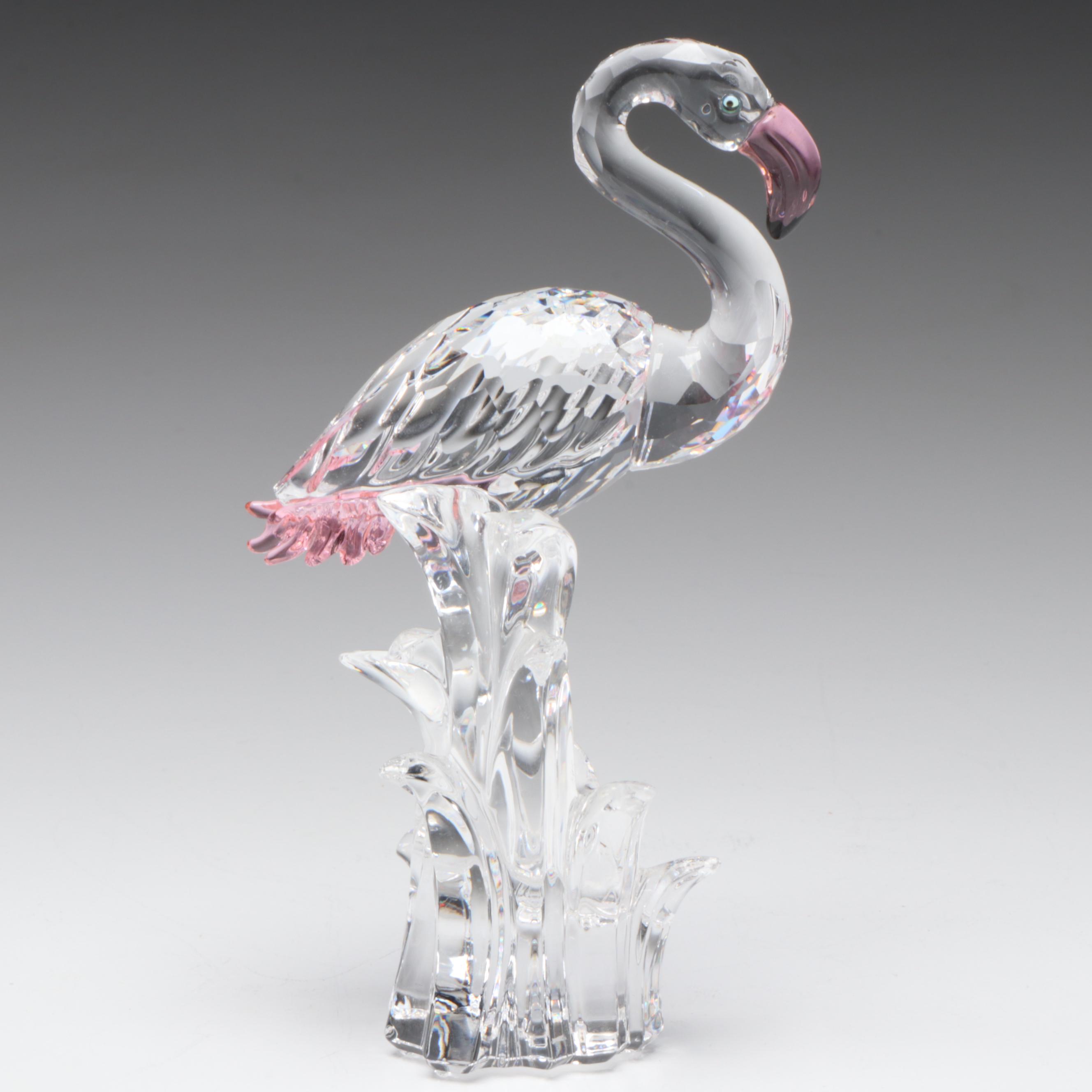 Swarovski Crystal Pink and Clear "Flamingo" | EBTH