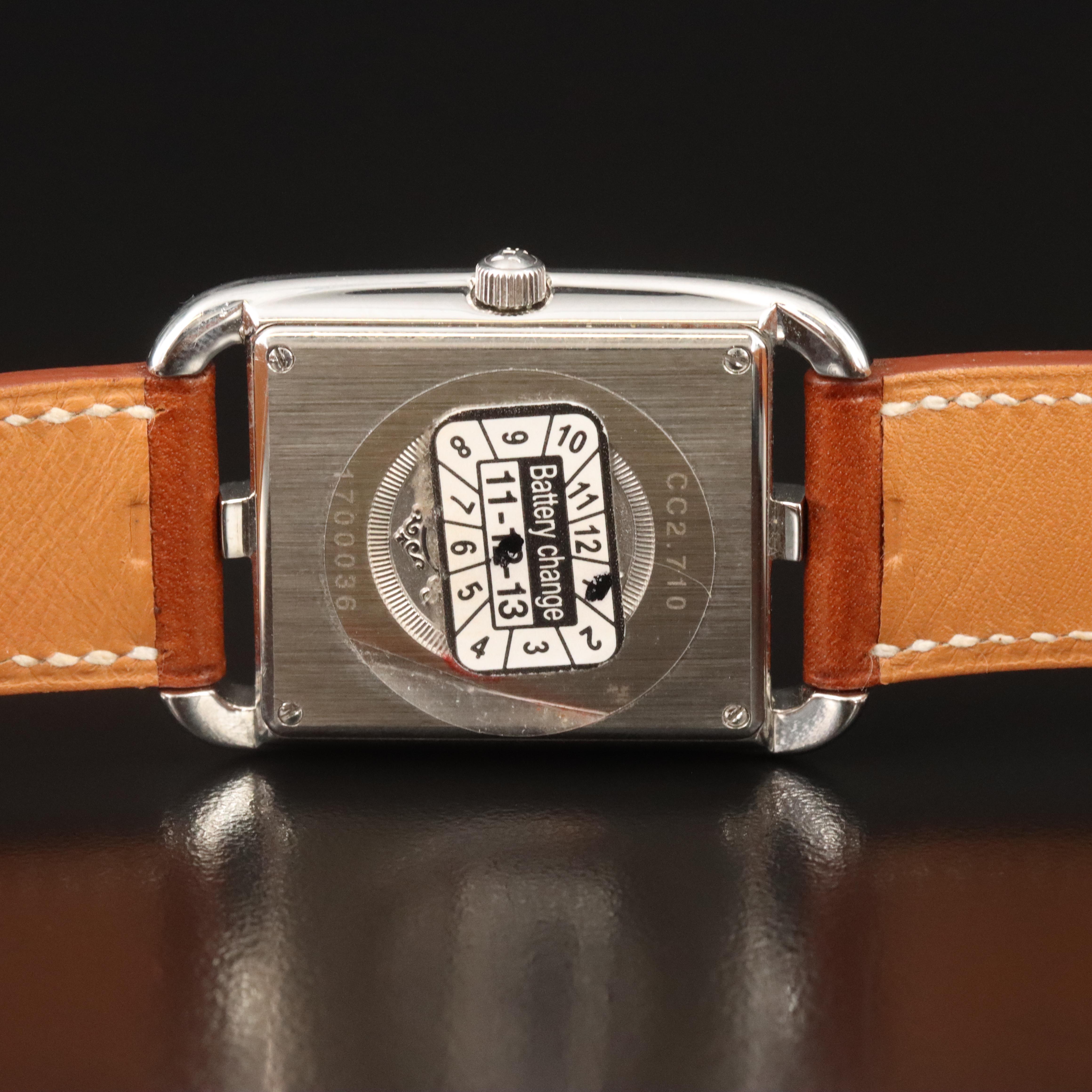 Hermès Cape Cod CC2.710 Steel Quartz Watch | EBTH