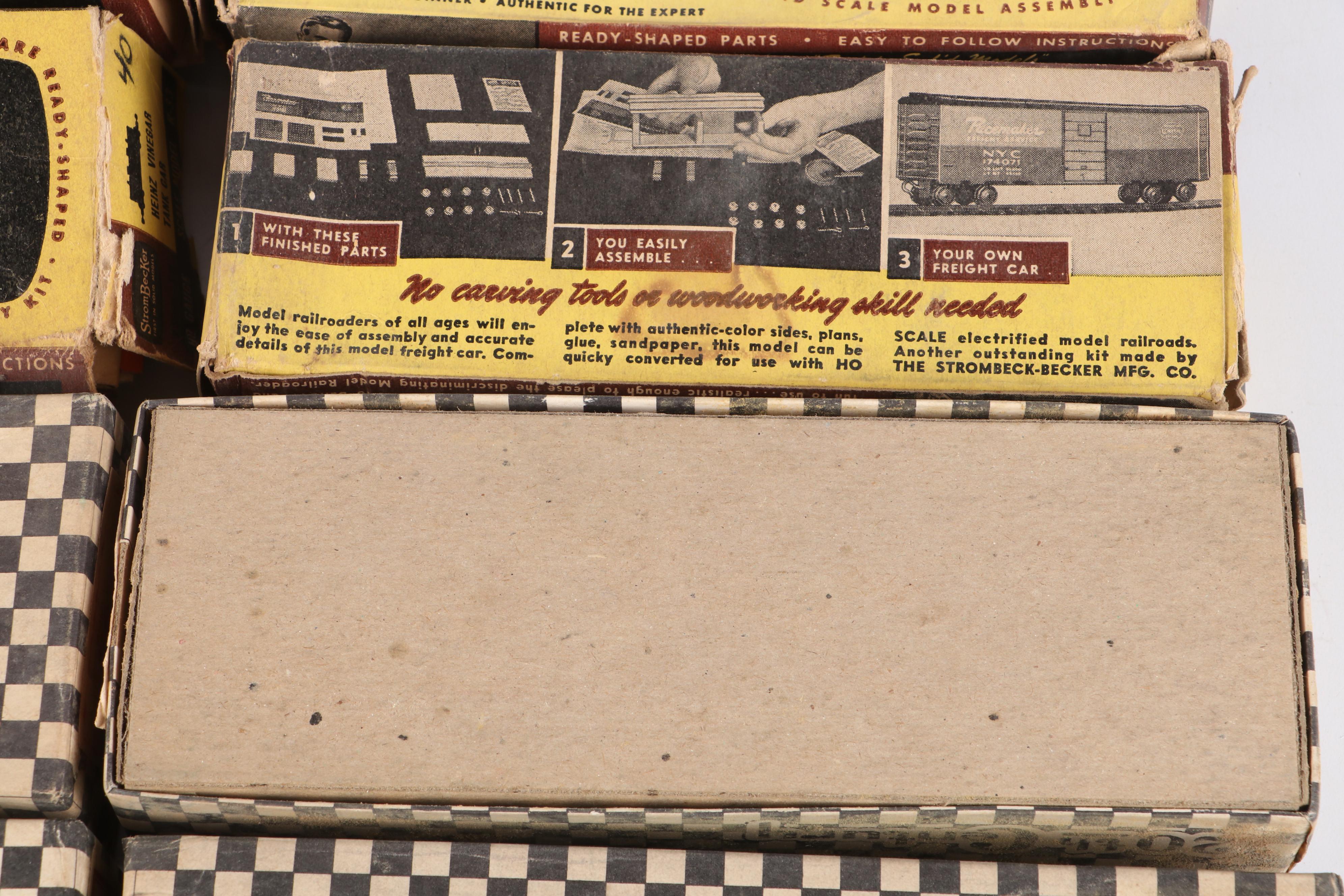 StromBecker Scale Model Freight Cars with 20th Century Sales Co ...