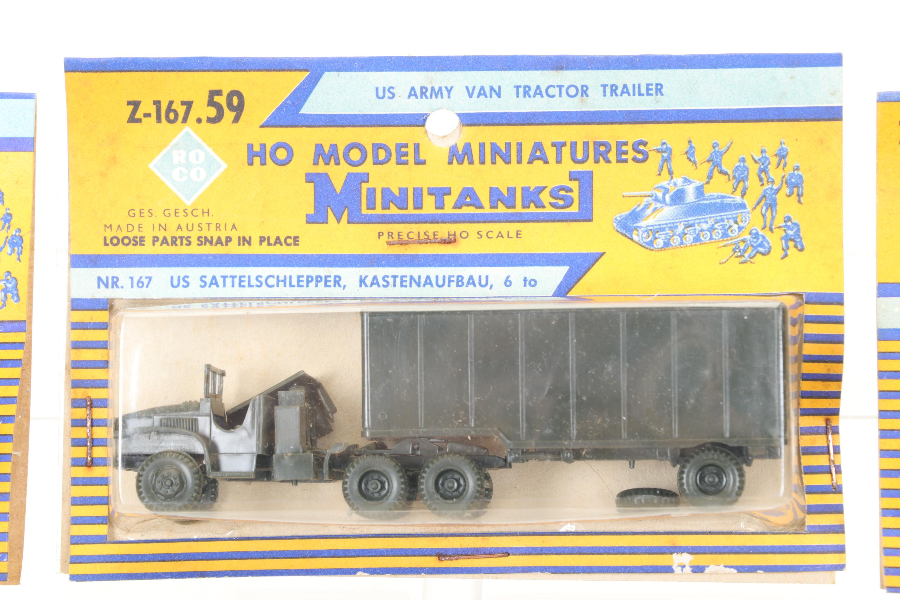 Roco Minitanks HO Scale Plastic Tanks and Military Vehicles | EBTH