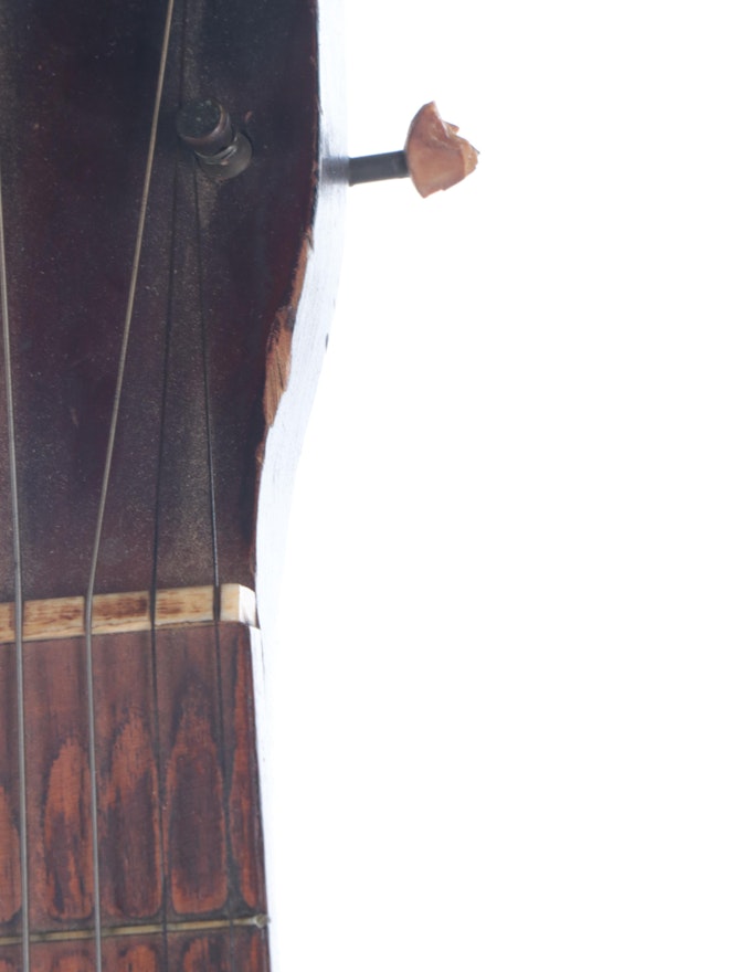 Regal Vintage Parlor Six String Acoustic Guitar Ebth
