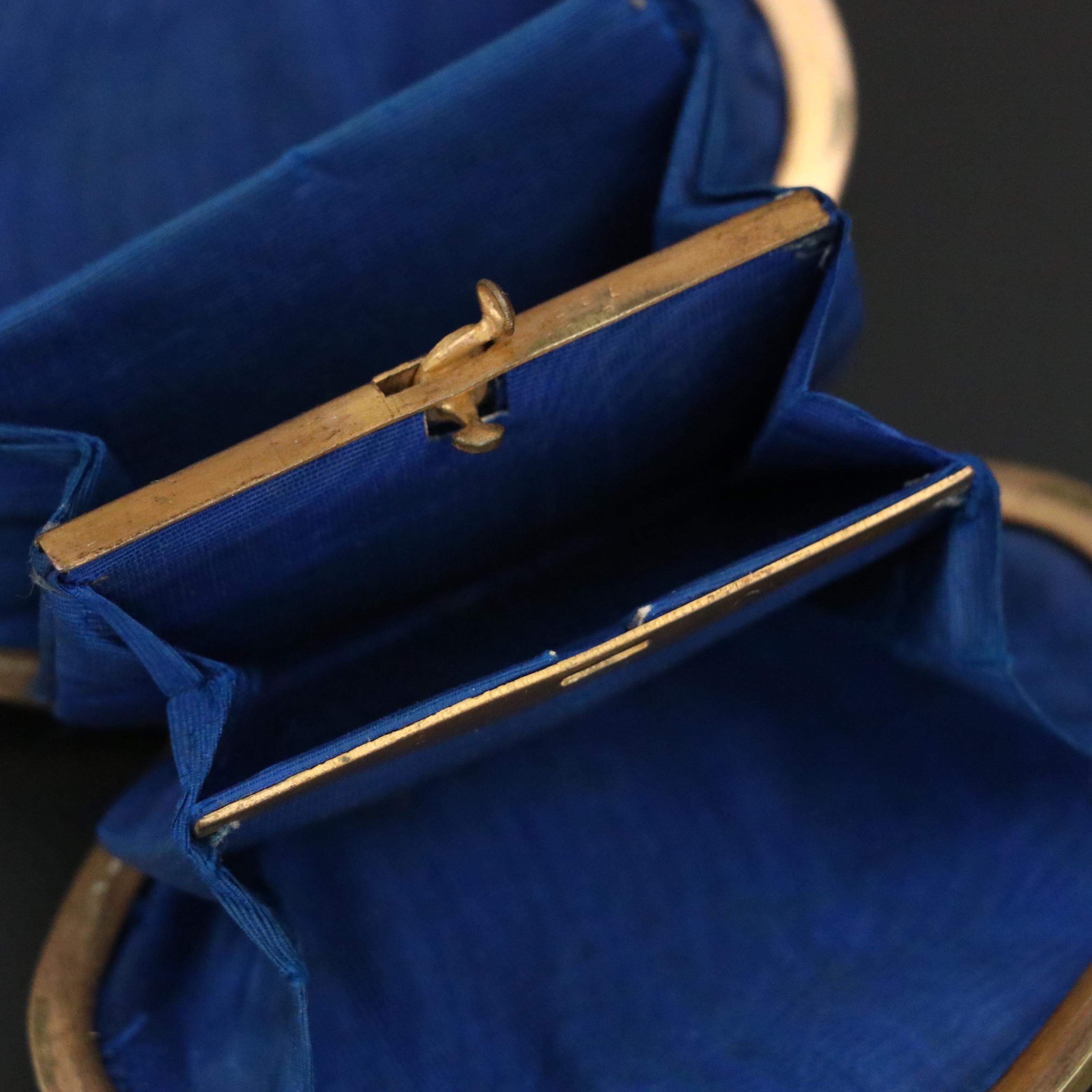 French Napoleon III Tortoiseshell Coin Purse with Monogram Cartouche ...