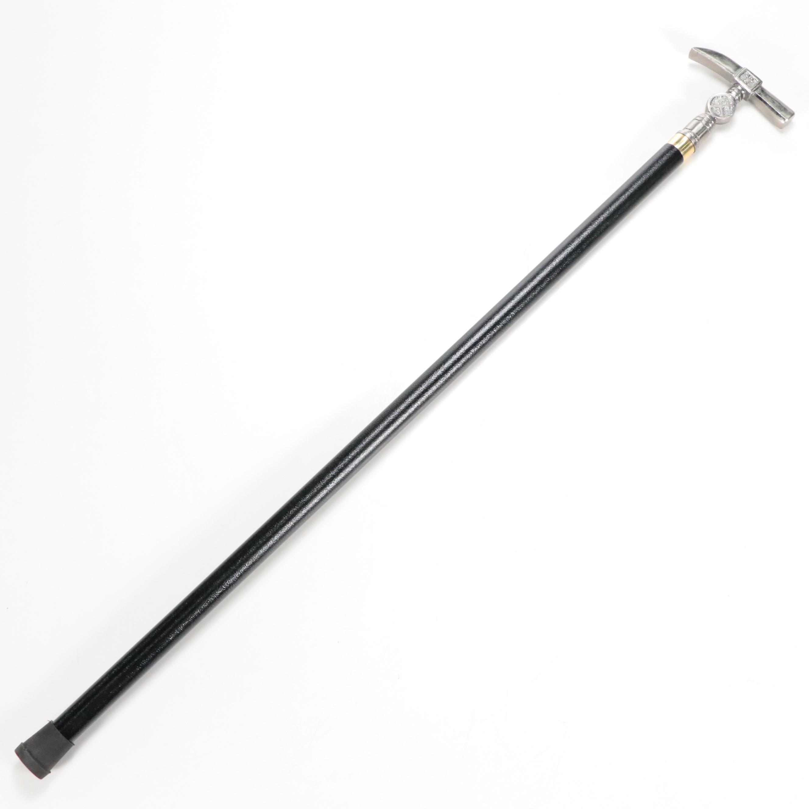 Mining Motif Rock Pick Handle Sword Cane | EBTH