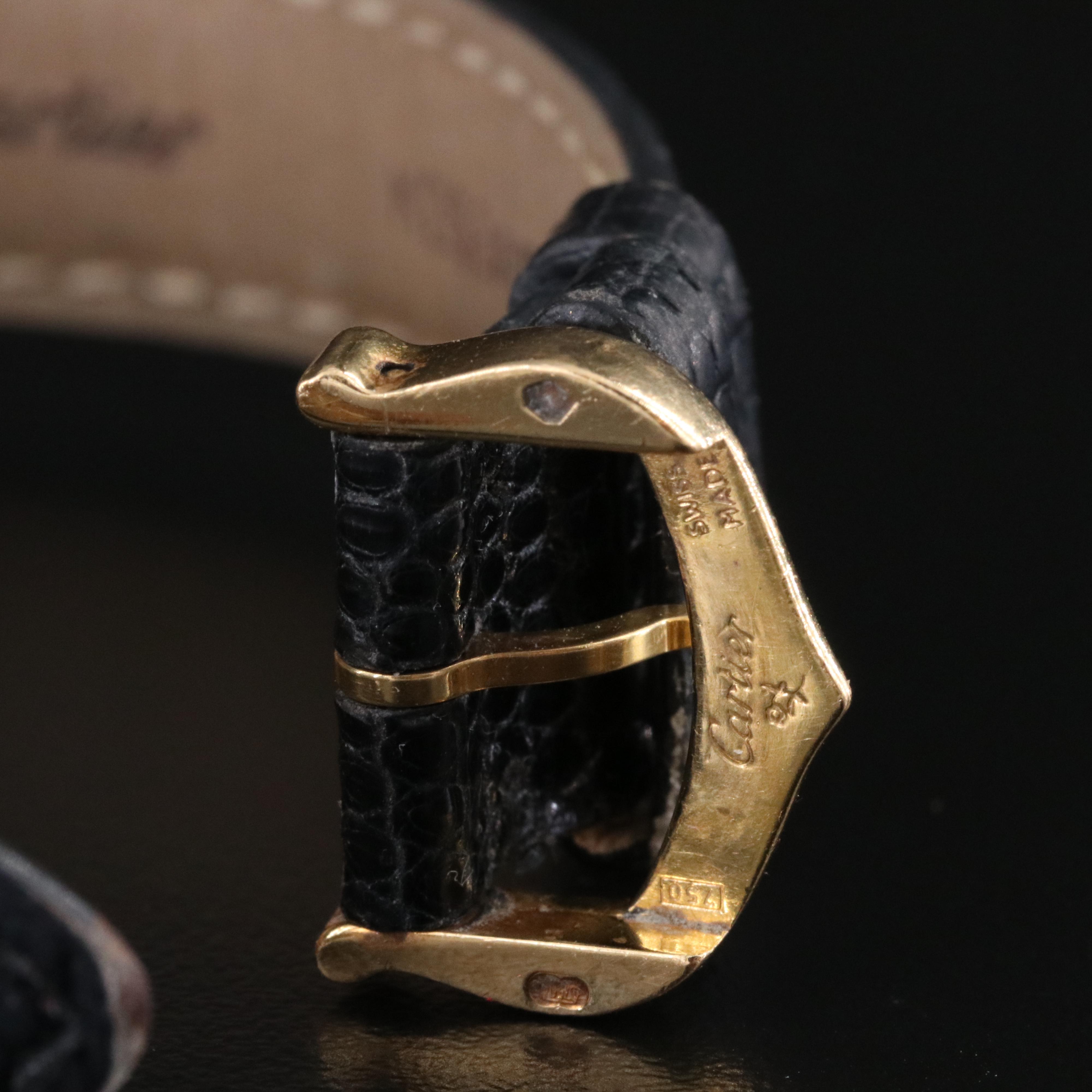 18K Cartier Tank Louis Quartz Watch | EBTH