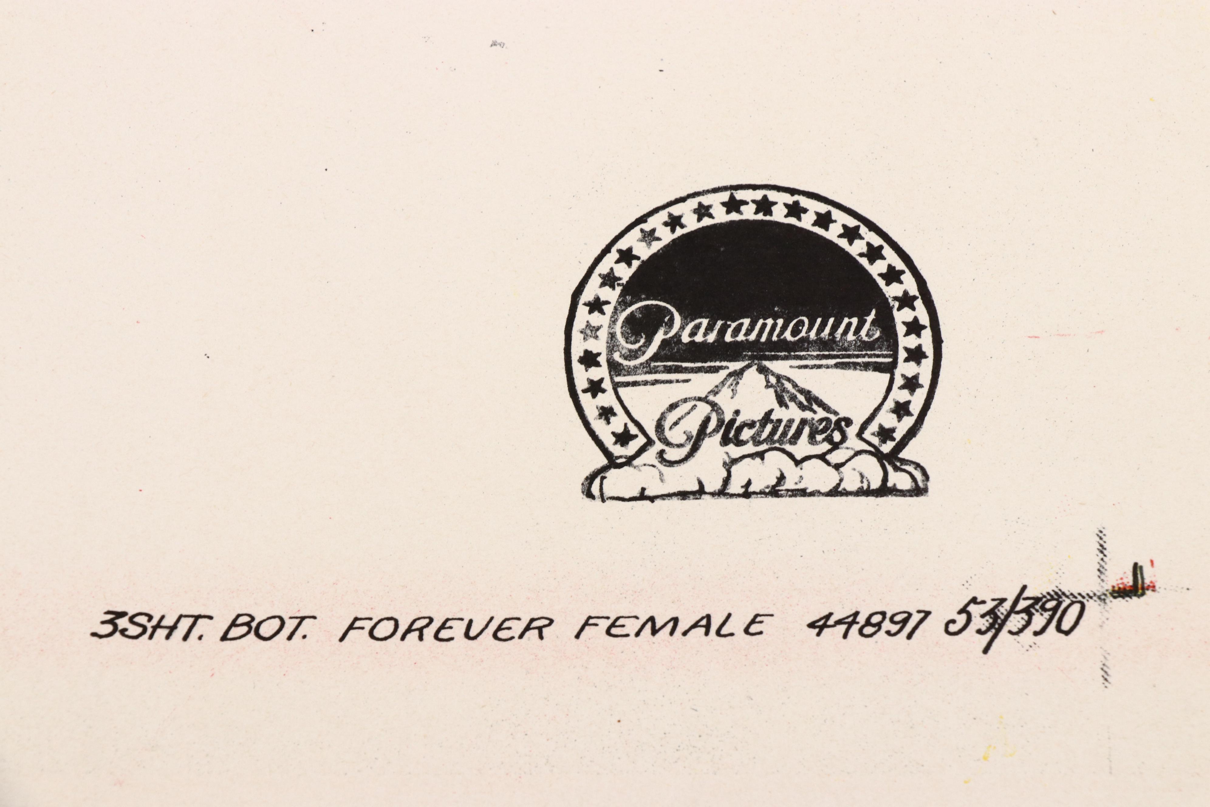 "Forever Female" Film Release Poster, 1953 | EBTH