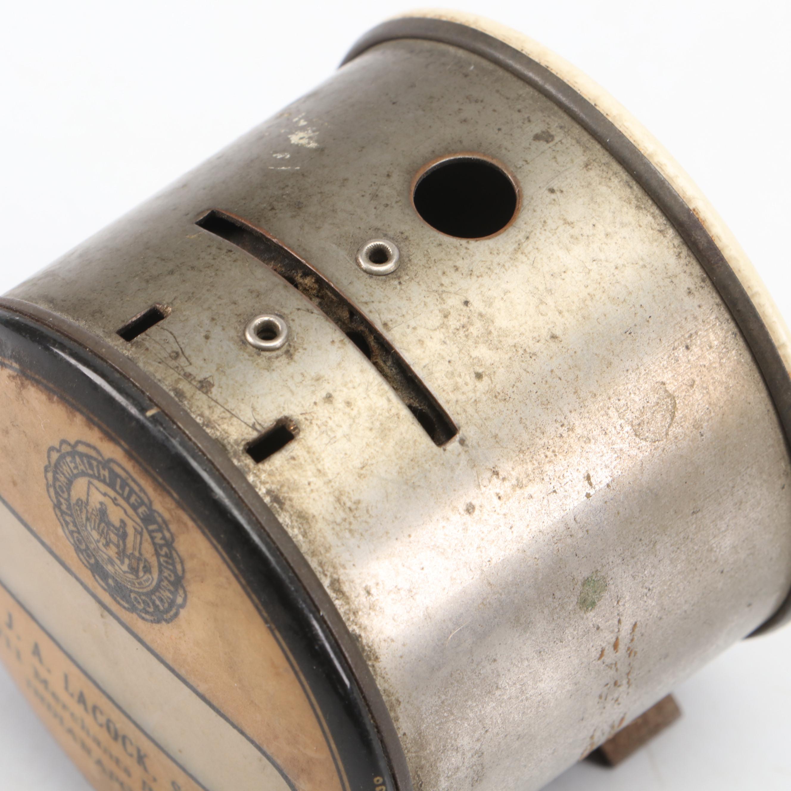 Commonwealth Insurance Co. Life Insurance Payment Calculator Coin Bank ...