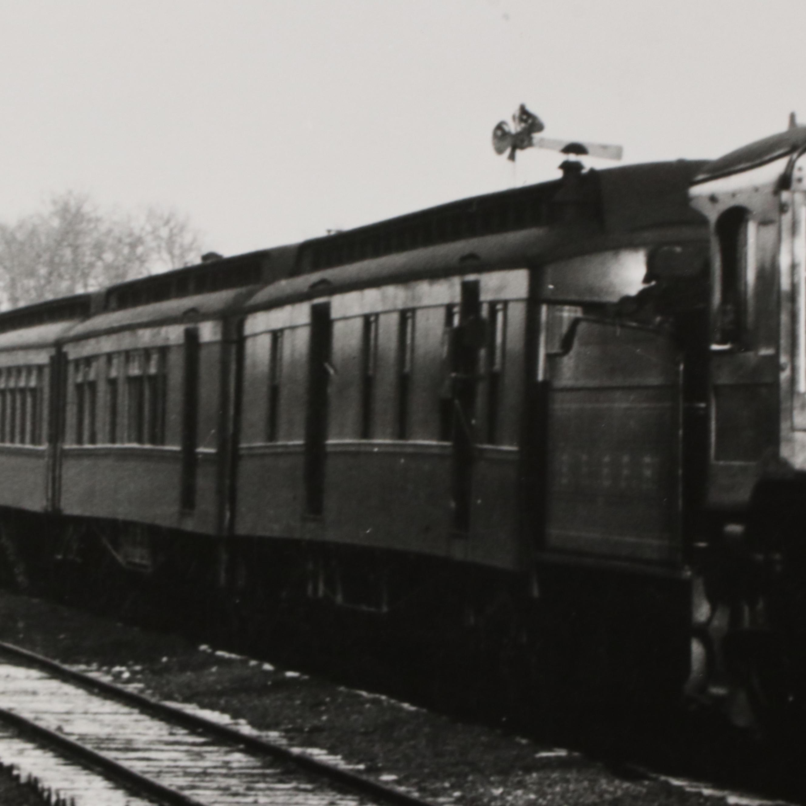 Silver Gelatin Print of Train, Late 20th Century | EBTH