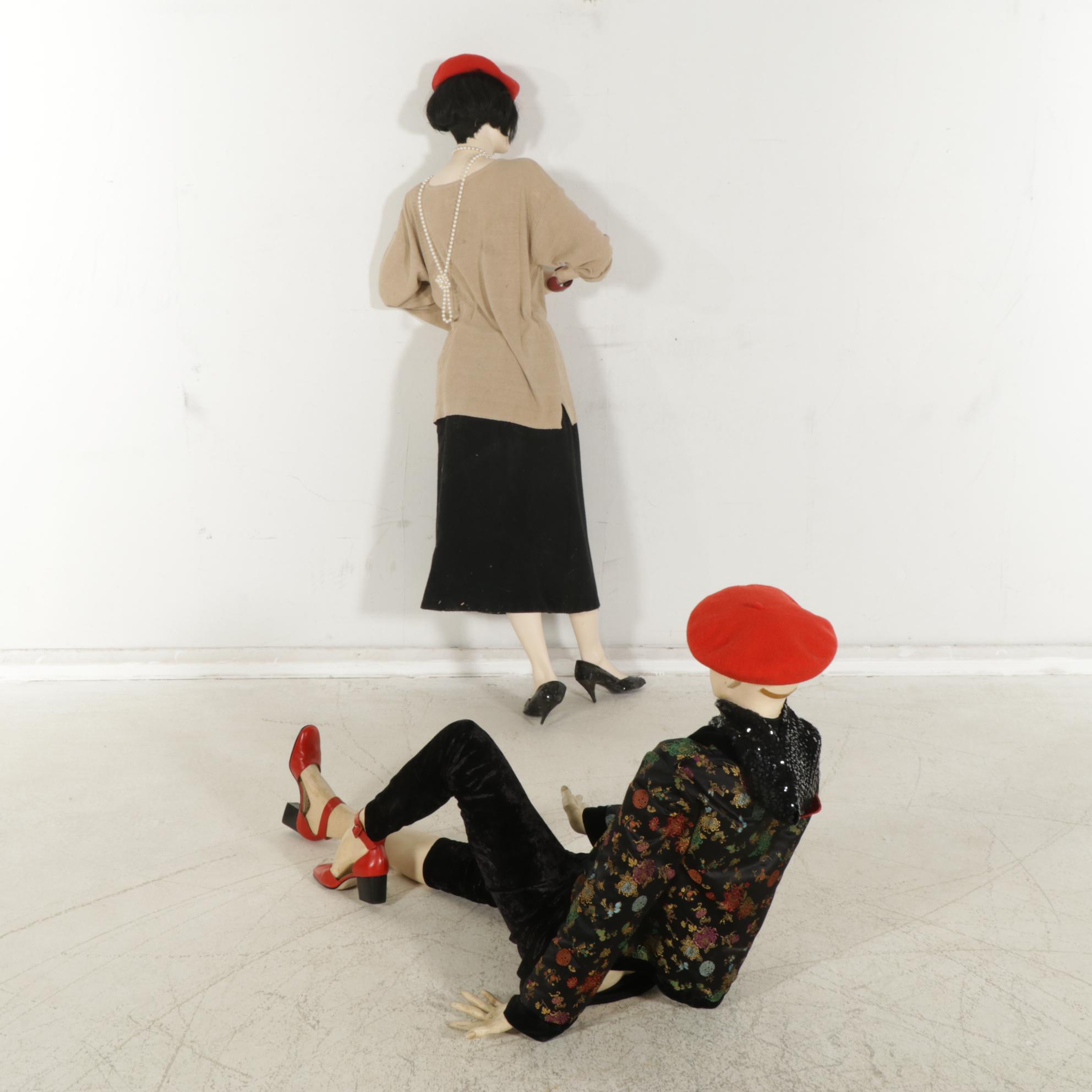 Pair of Women's Fashion Store Mannequins | EBTH