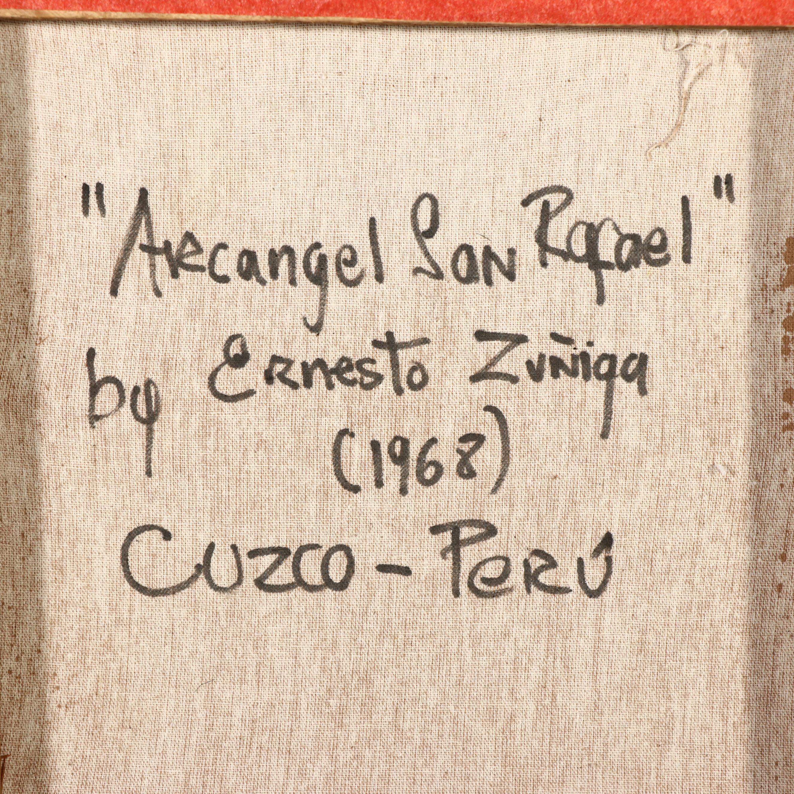 Ernesto Zuñiga Oil Painting "Arcangel San Rafael" | EBTH