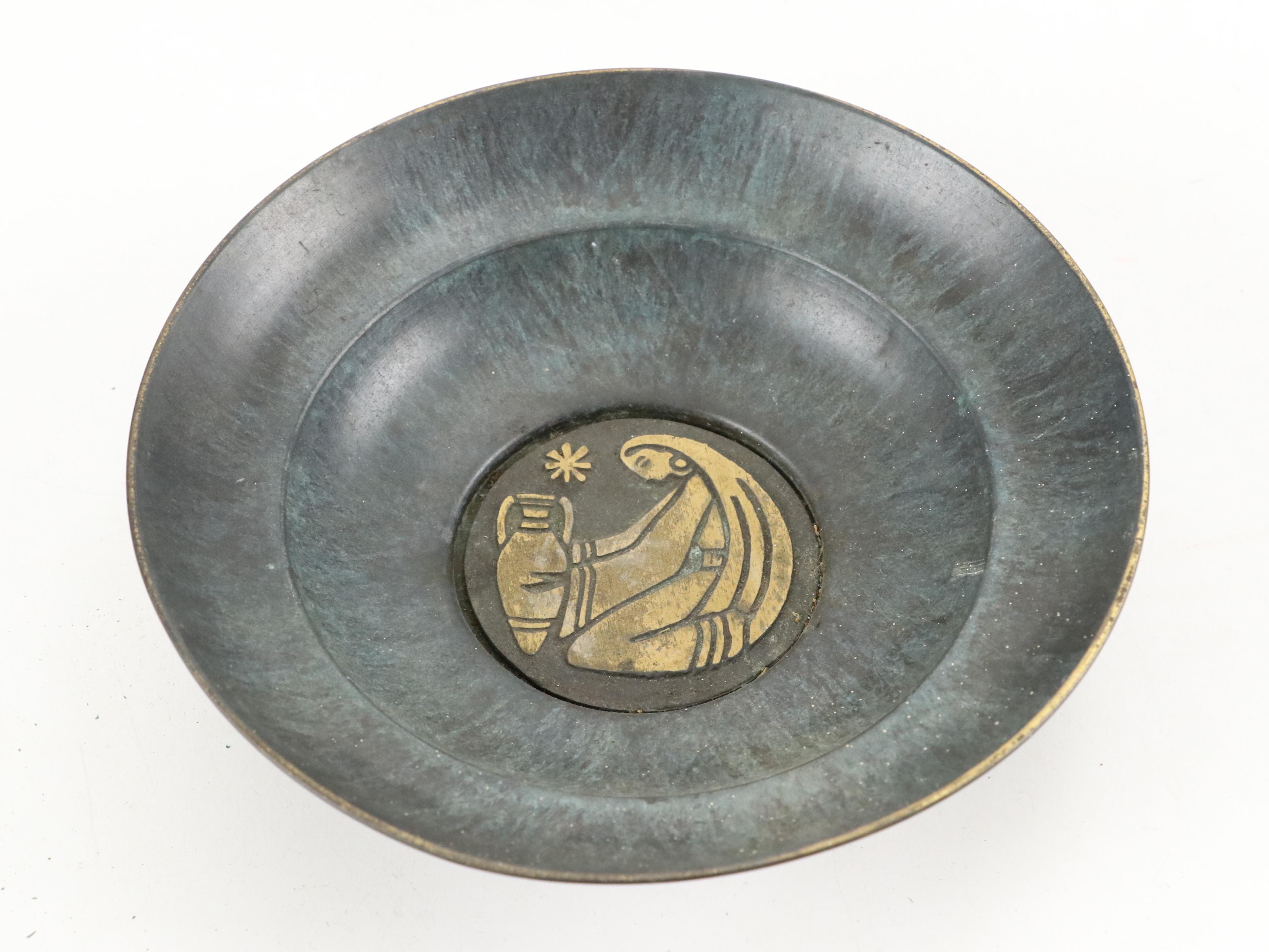 English Silver Plate Coasters with Table Accessories and Rear View Car ...